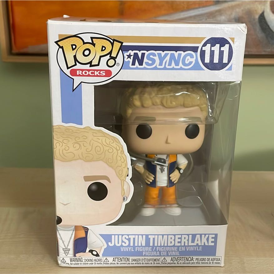 Funko Pop Justin Timberlake 111 Nsync