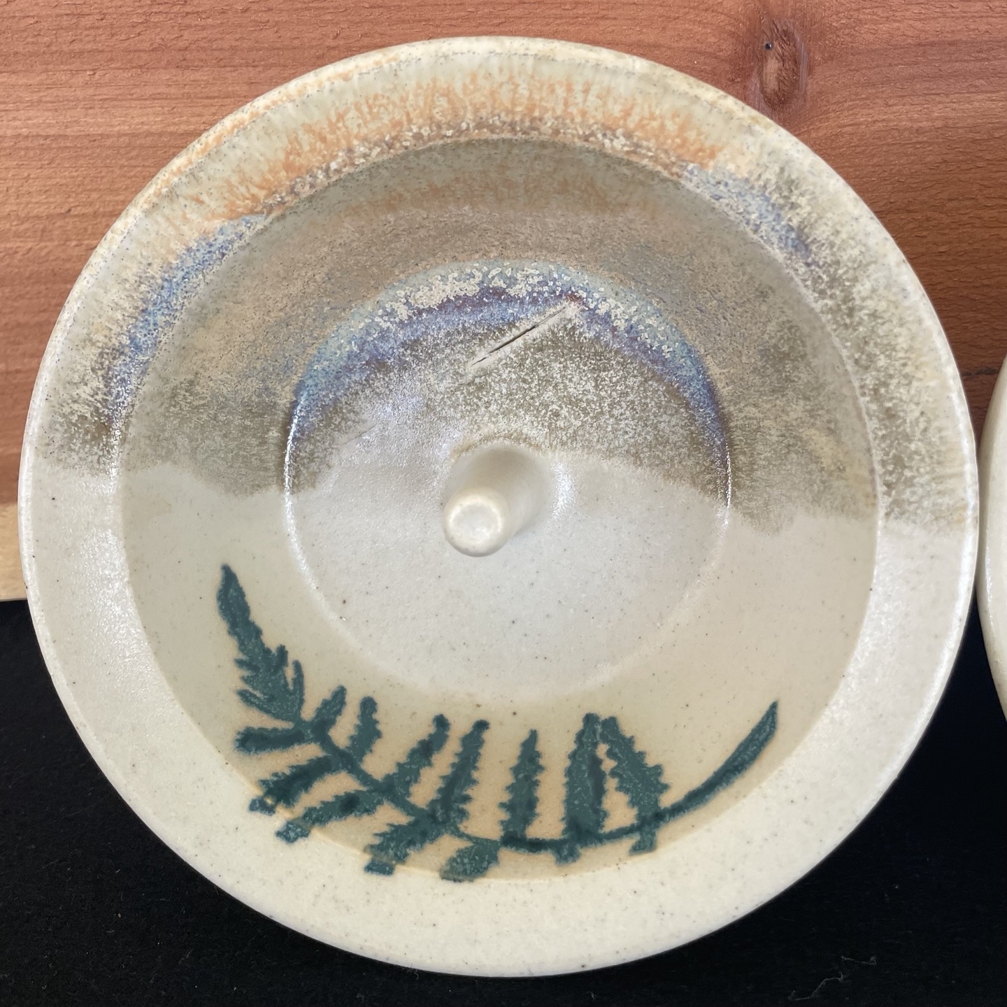 Stegall's Pottery Stoneware Apple Baker 5.75" Diameter Bowl