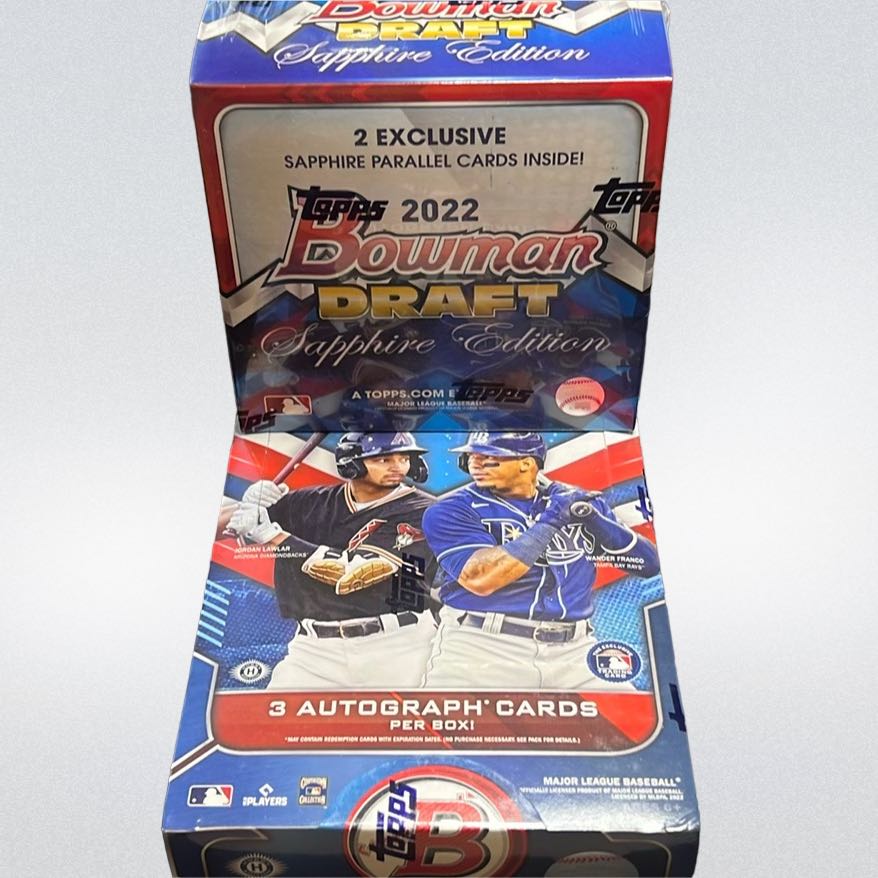 2022 Bowman Jumbo/Draft Sapphire 2 Box Mixer Live Team Rip