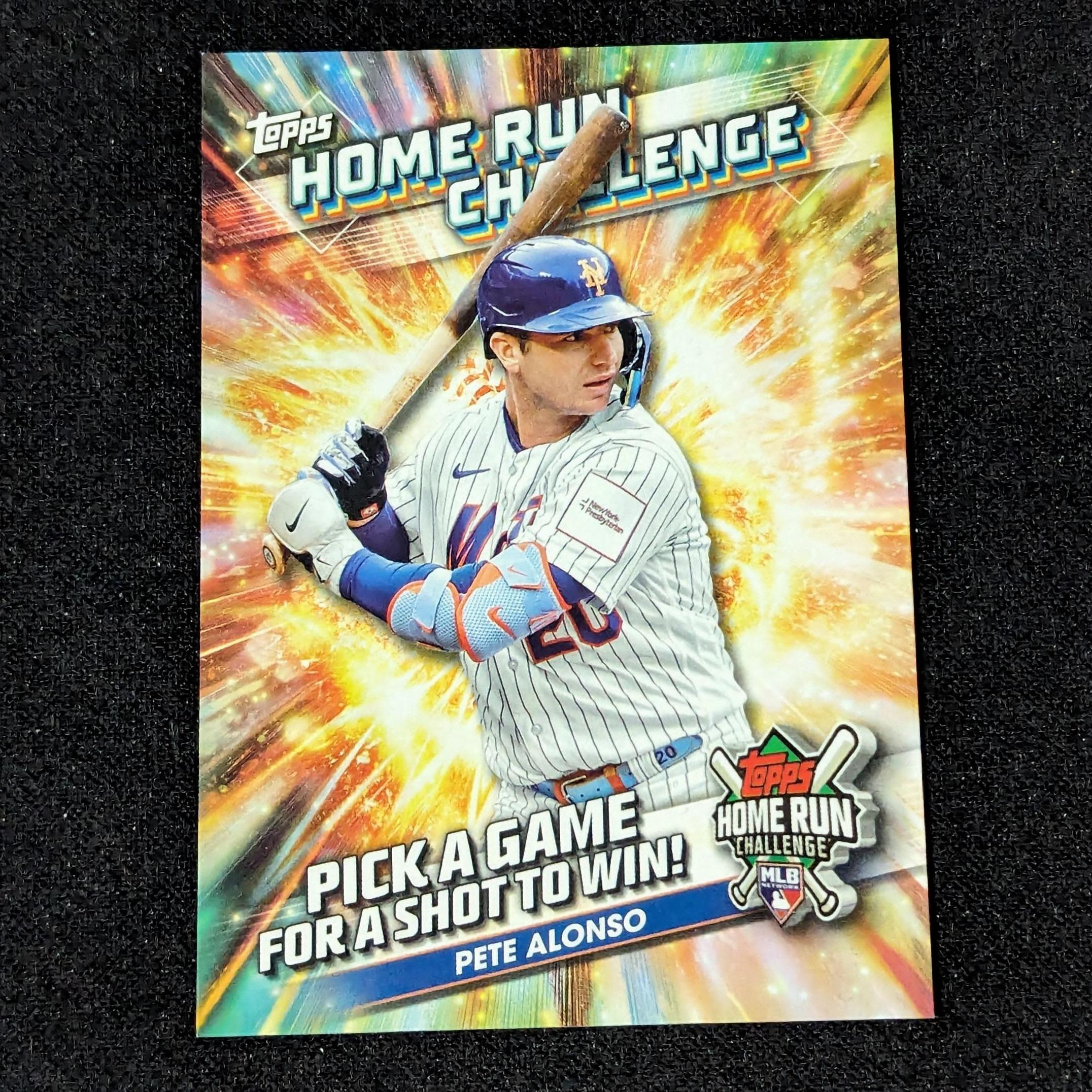 2024 Topps Series 1 Home Run Challenge Pete Alonso Baseball Card - New York Mets