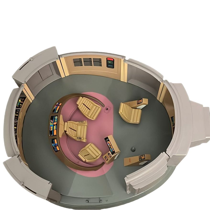 Playmates Star Trek The Next Generation Enterprise Bridge Playset ...