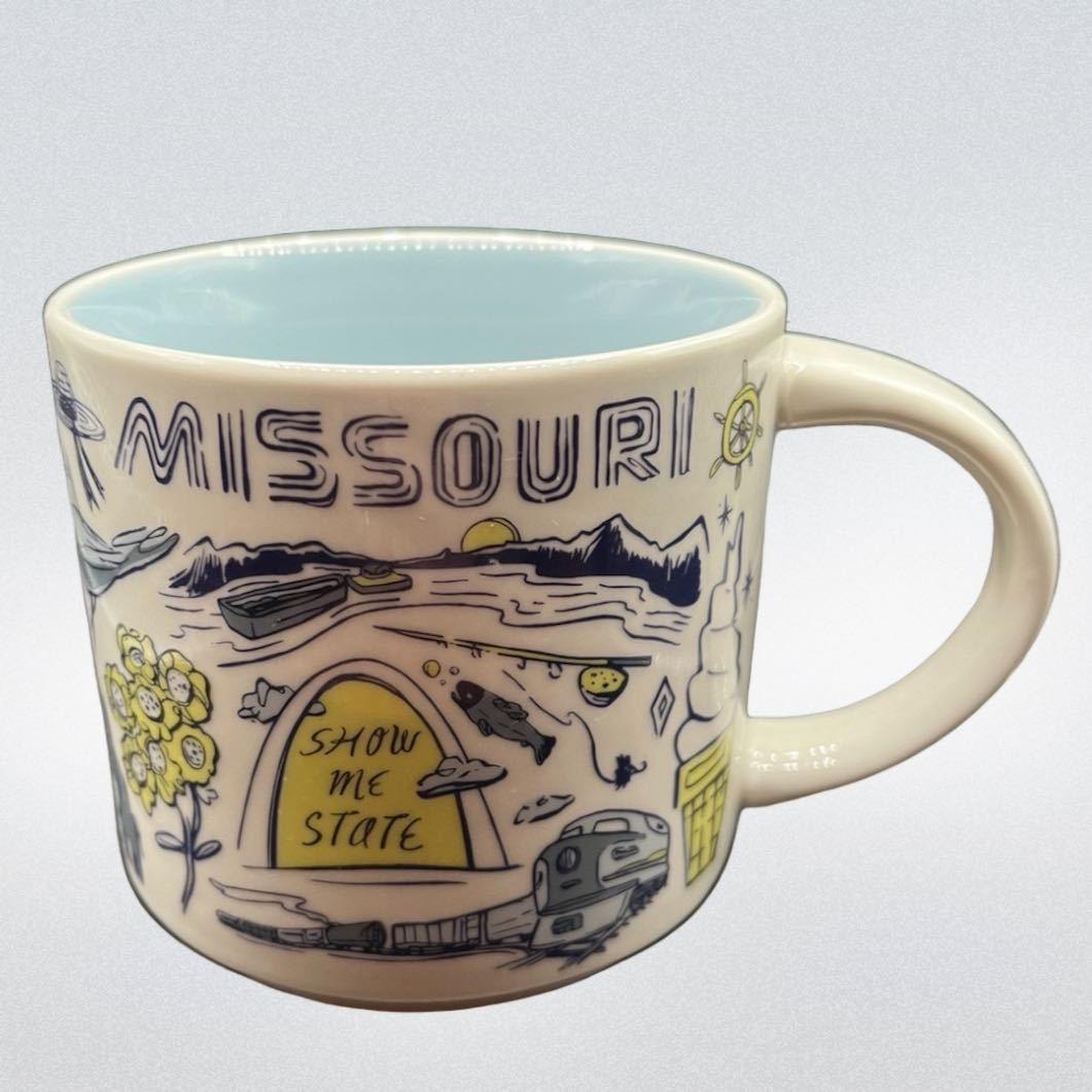 Starbucks Collectible State Of Missouri Coffee Tea Mug Cup Been There ...