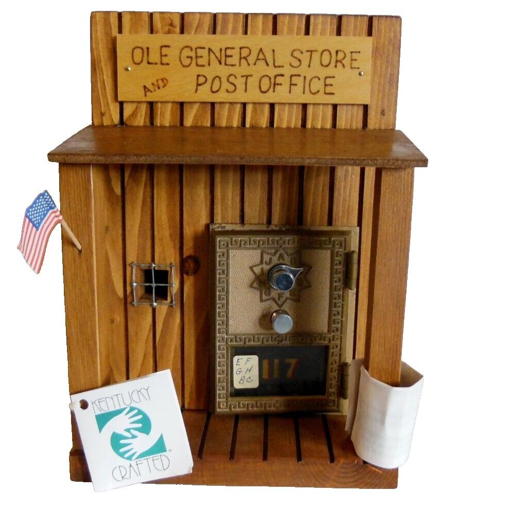 Ole General Store Wooden Bank Building With Real PO Post Office Box ...