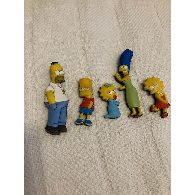 Vintage Simpsons Refrigerator Magnets