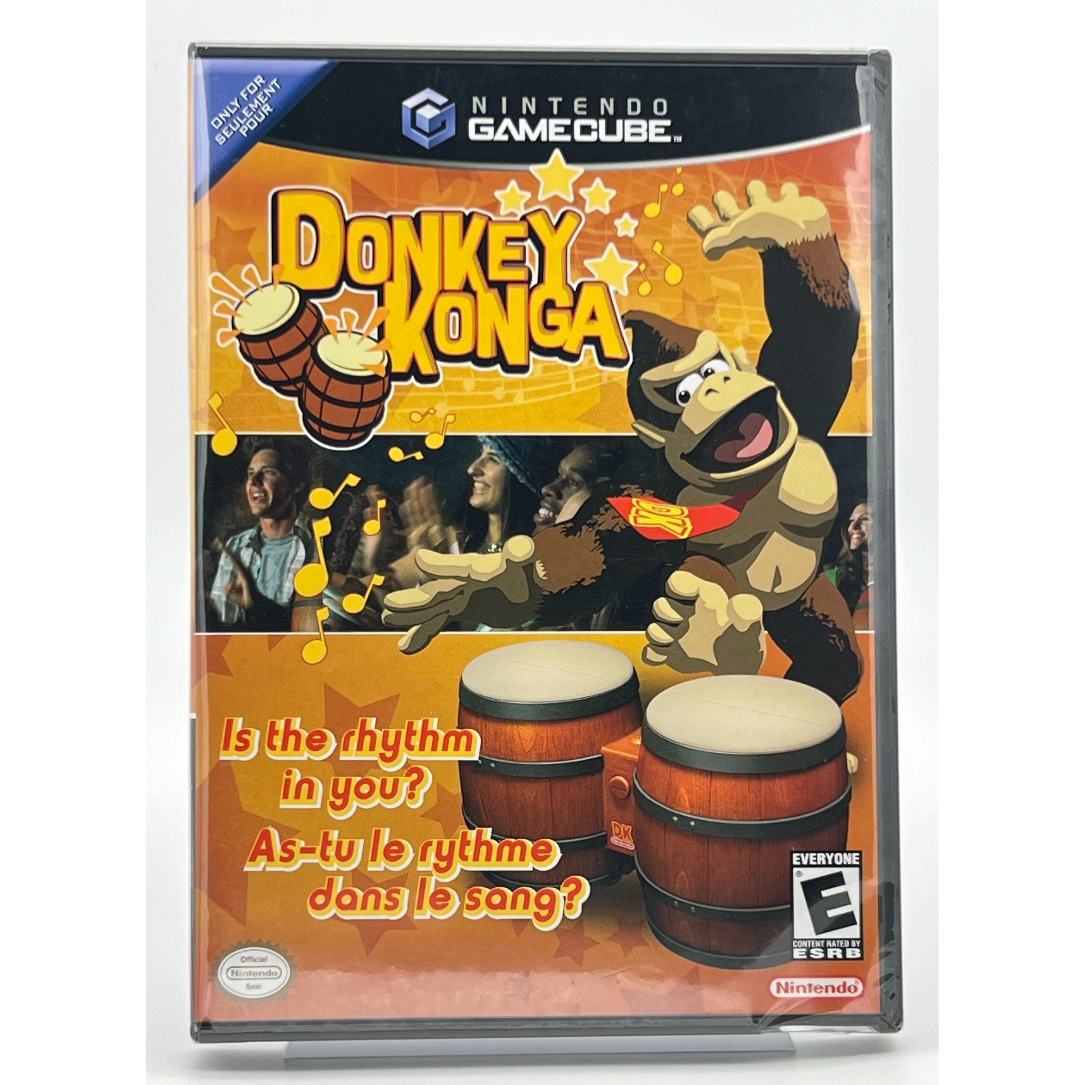 [NEW] Donkey Konga (GCN) Game Cube, Factory Sealed