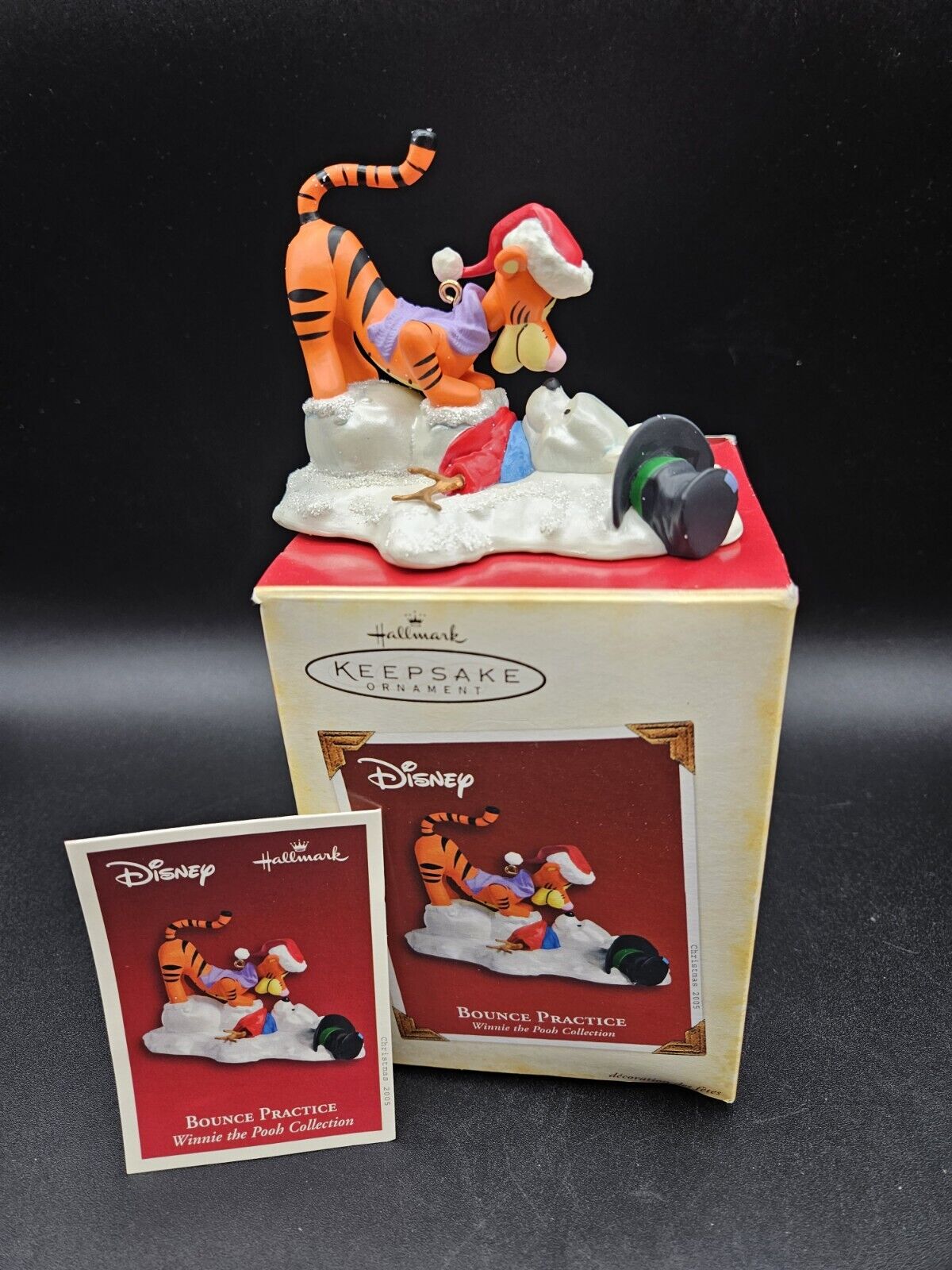 Hallmark Disney Christmas Ornament Bounce Practice Pooh & Tigger Bobble ...
