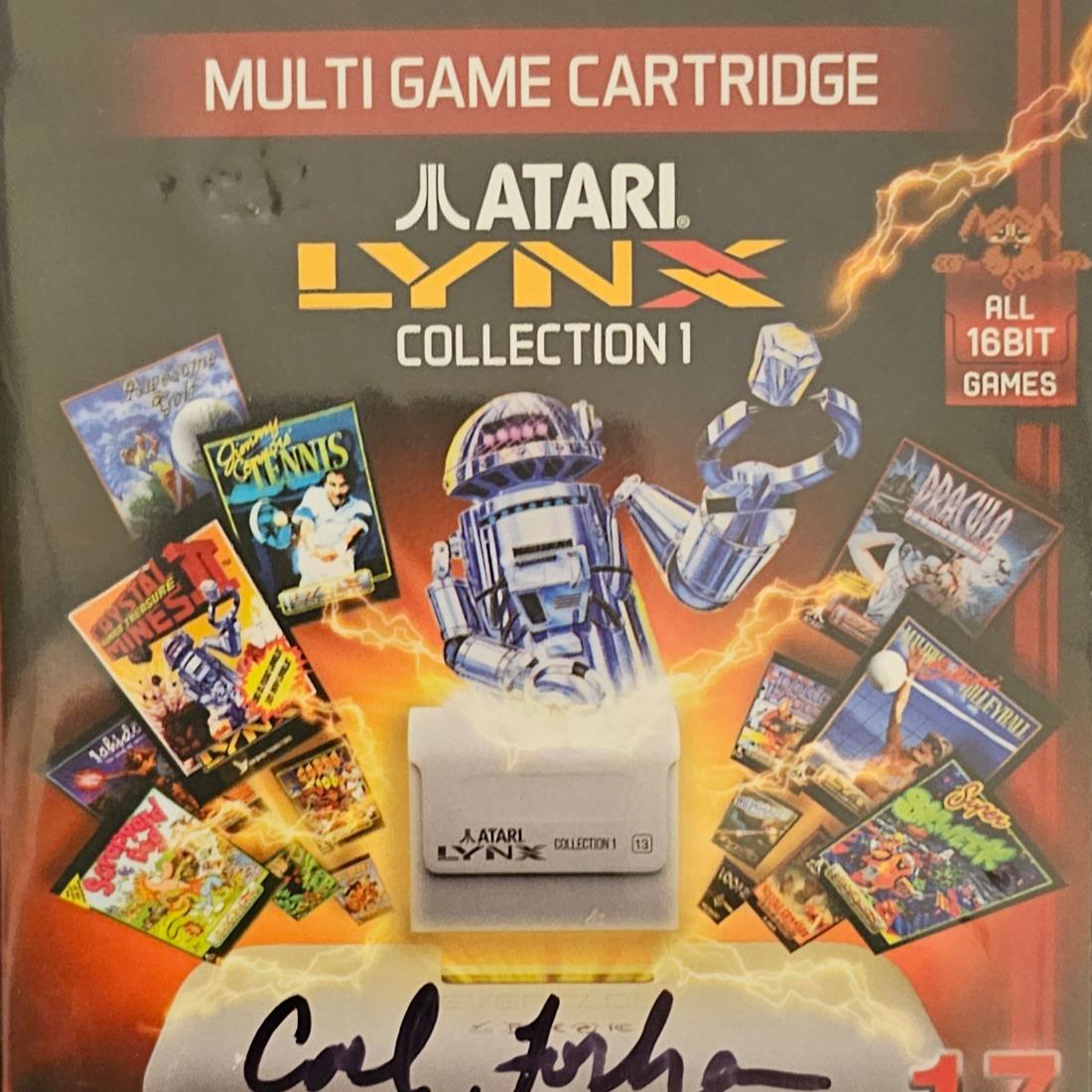 Evercade Atari Lynx Collection 1 - Signed