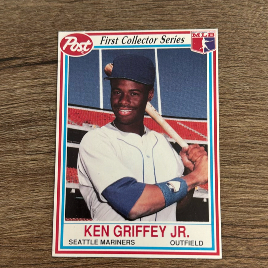 Ken Griffey Jr 1990 Post Cereal Seattle Mariners