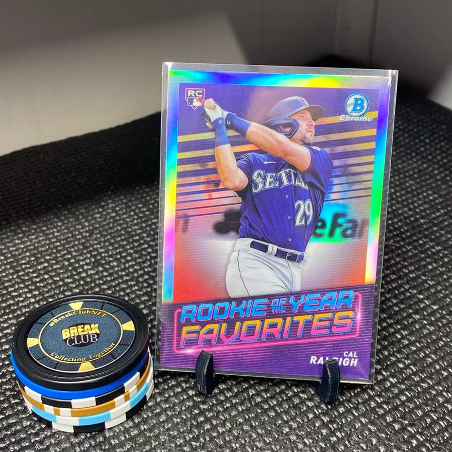 2022 Cal Raleigh Rookie Of The Year Favorites Seattle Mariners