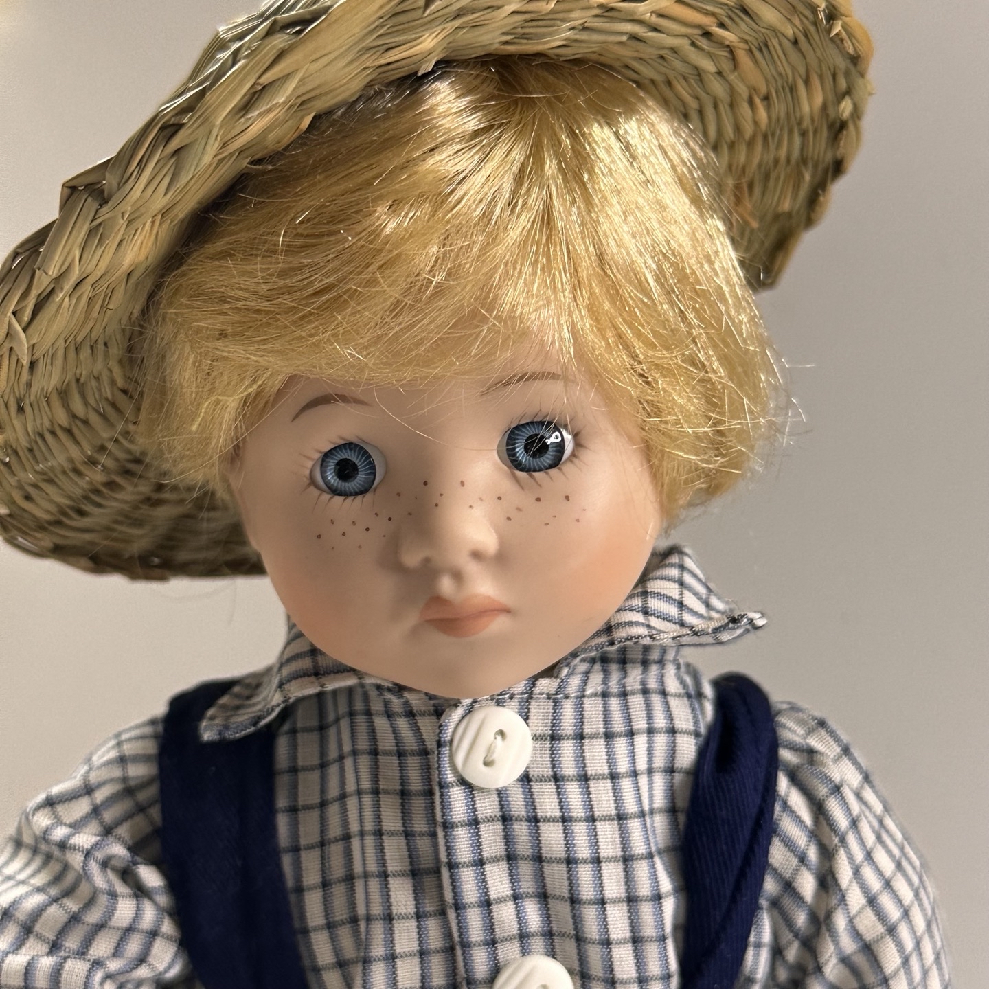 #94 By Keepsake Porcelain Dolls, Cody, Boy Fishing