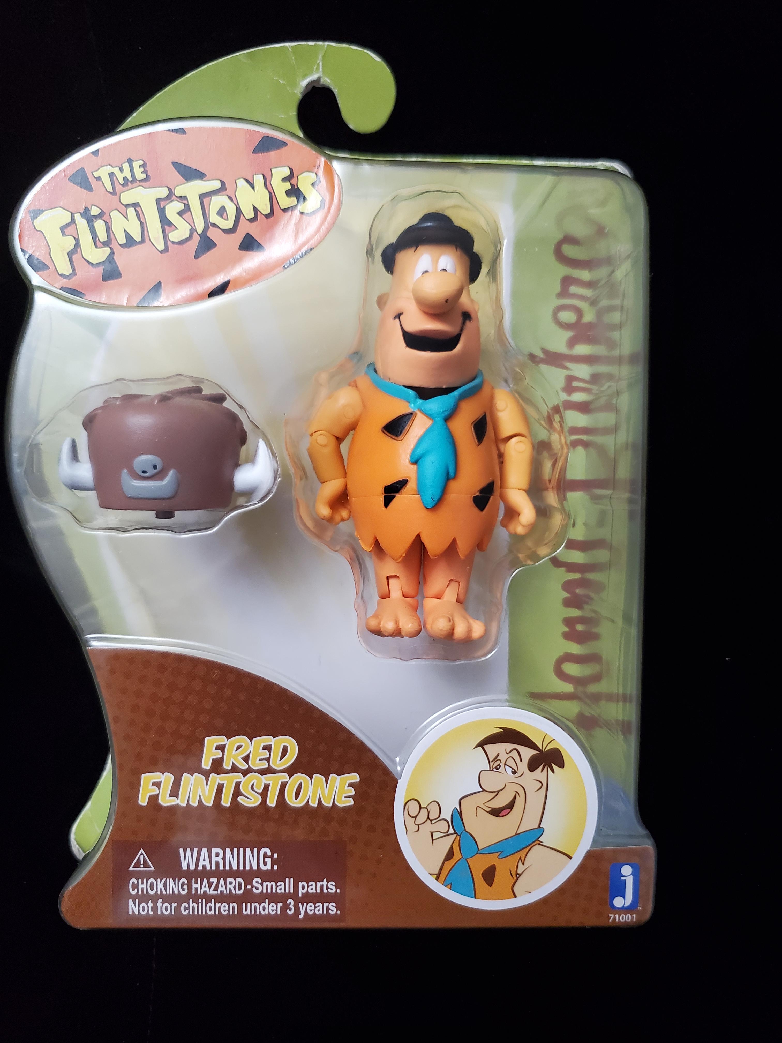 Fred Flintstone Toy Figure Hanna Barbera Jazwares