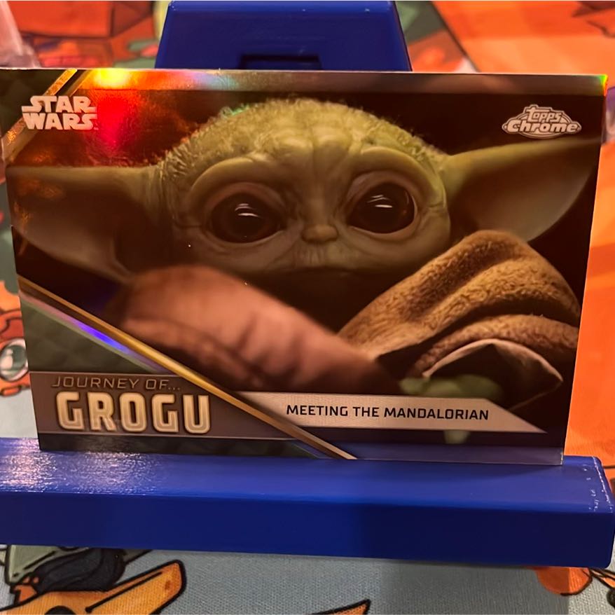 Journey Of Grogu Complete Set - 20 Cards! - Topps Chrome Star Wars