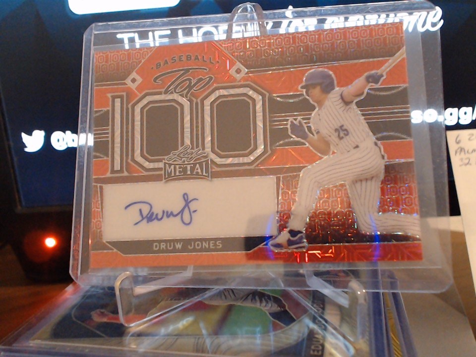 Druw Jones Arizona Diamondbacks 2022 Leaf Metal 1/1