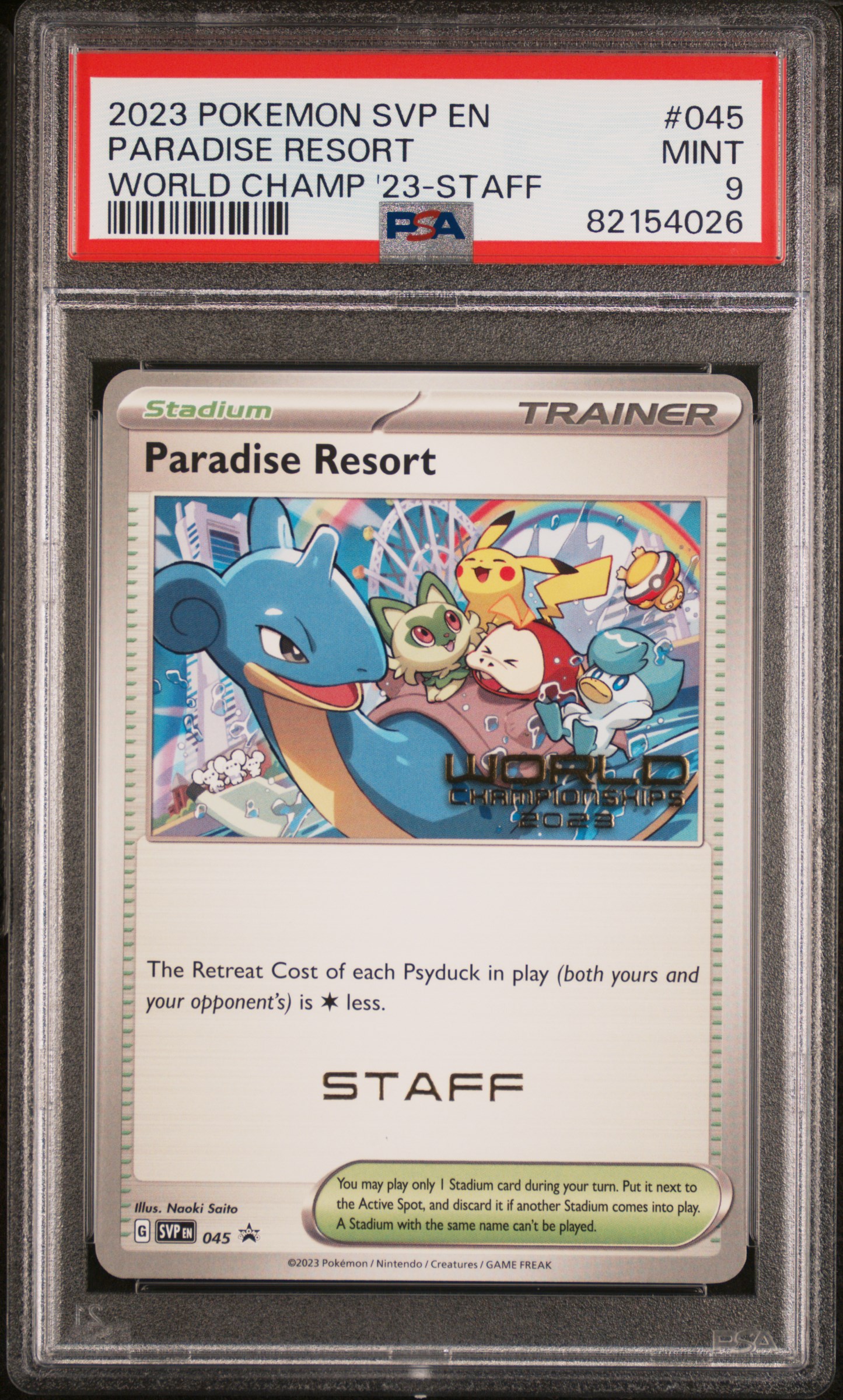 Paradise Resort 2023 Pokemon Svp En-Sv Black Star Promo Tcg Cards 045 ...