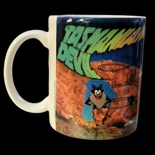 Tasmanian Devil Coffee Mug Warner Brothers Looney Tunes Cartoon