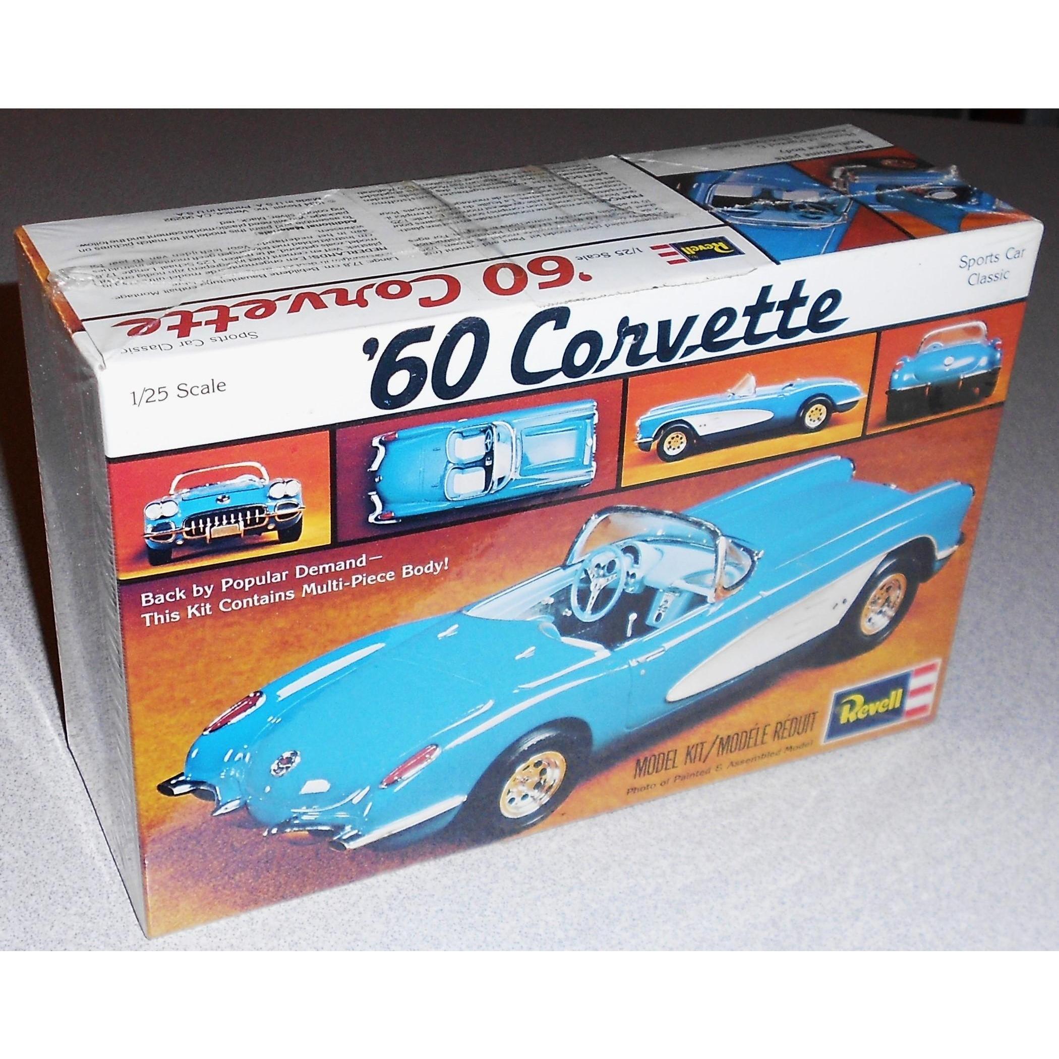 Revell 1960 Corvette 1/25 model kit brand new/factory sealed