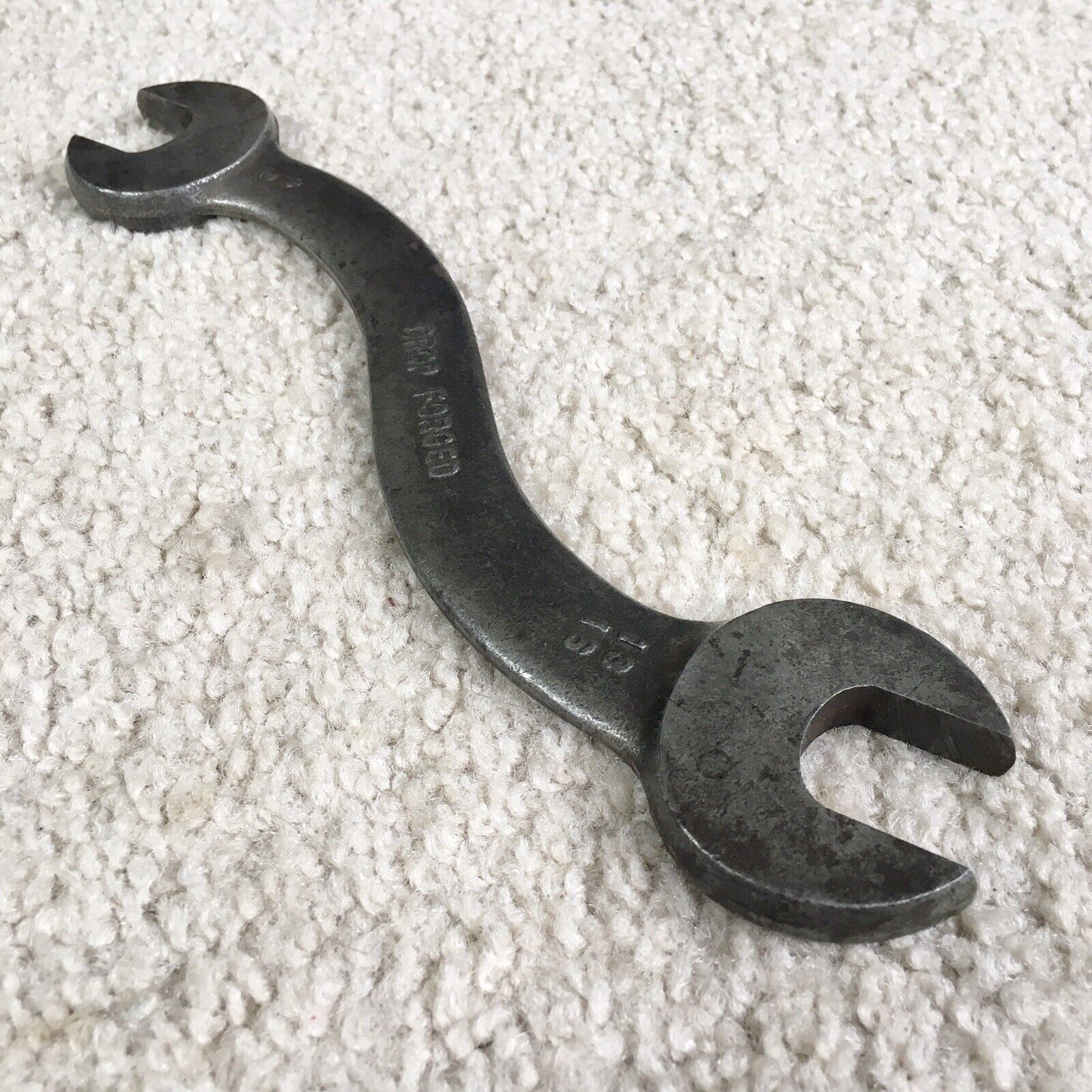 Vintage 1920s Drop Forged Open End S-Wrench #813 3/4 and 13/16 - Made ...