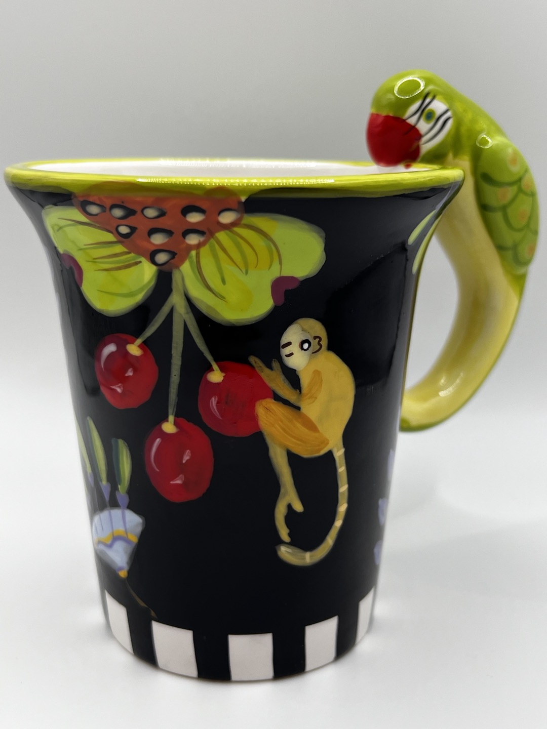 Eileen Tramonte Jungle Note Parrot Mug