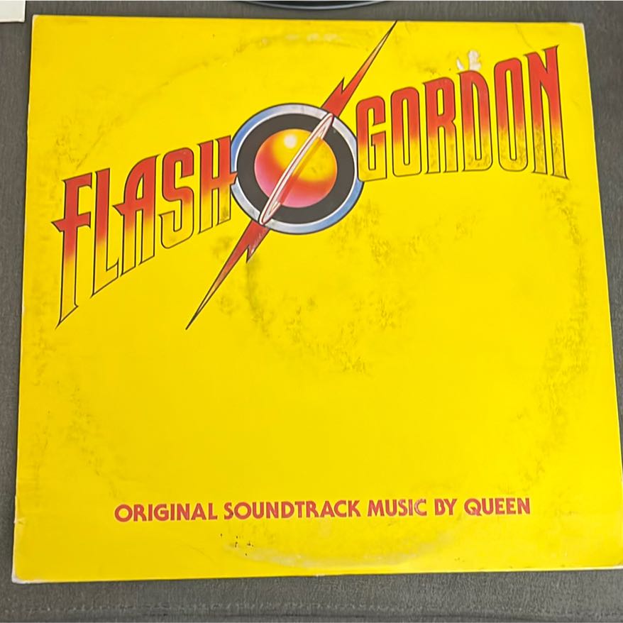 VINYL RECORD LP FLASH GORDON SOUNDTRACK QUEEN PHOTO INCLUDED ELEKTRA SE-518