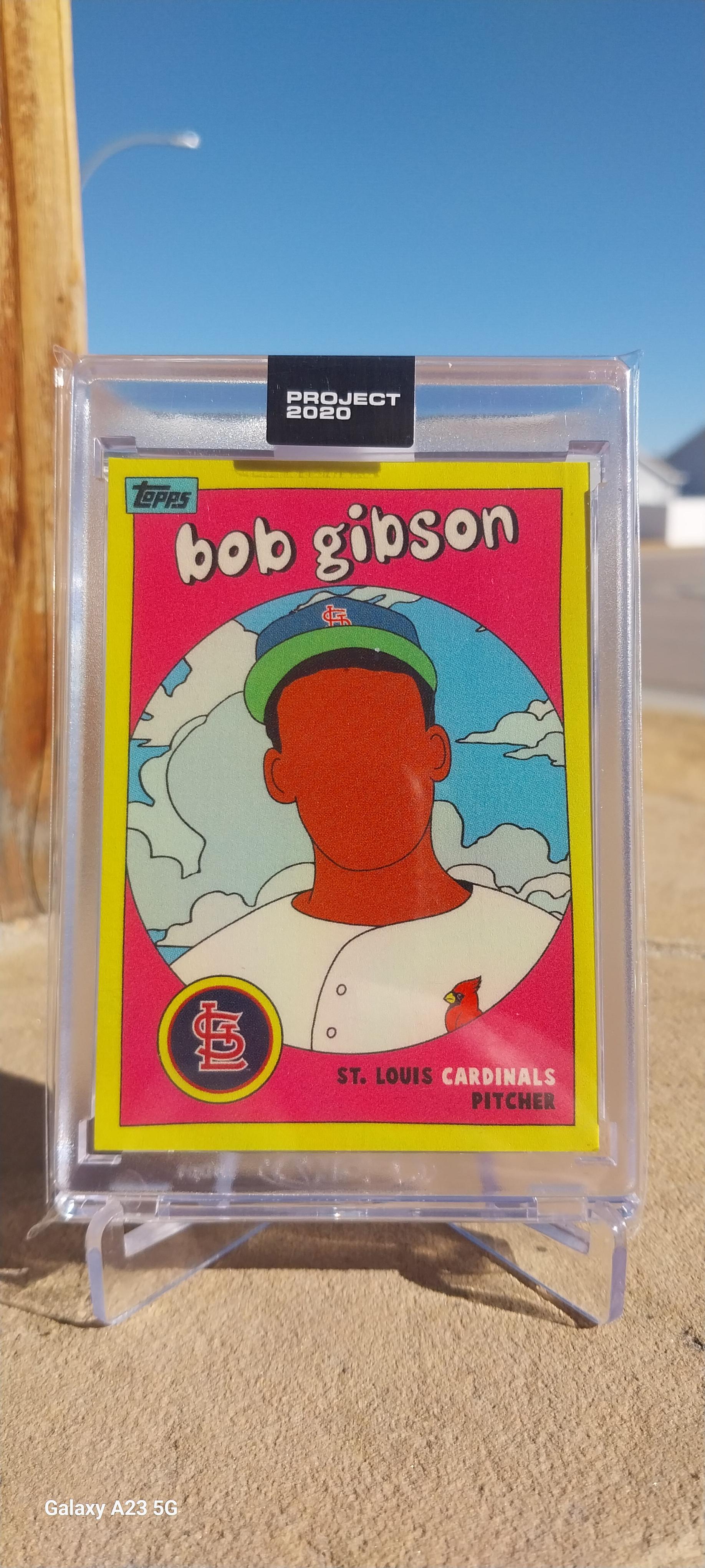 Project 2020 Bob Gibson By Fucci