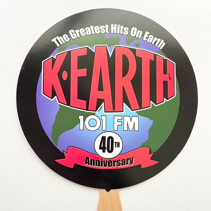 K Earth 101 The Greatest Hits On Earth Oldies Radio Station Advertising Fan