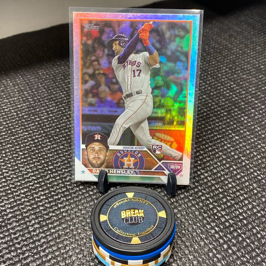 2023 Series 2 David Hensley Rainbow Foil Houston Astros