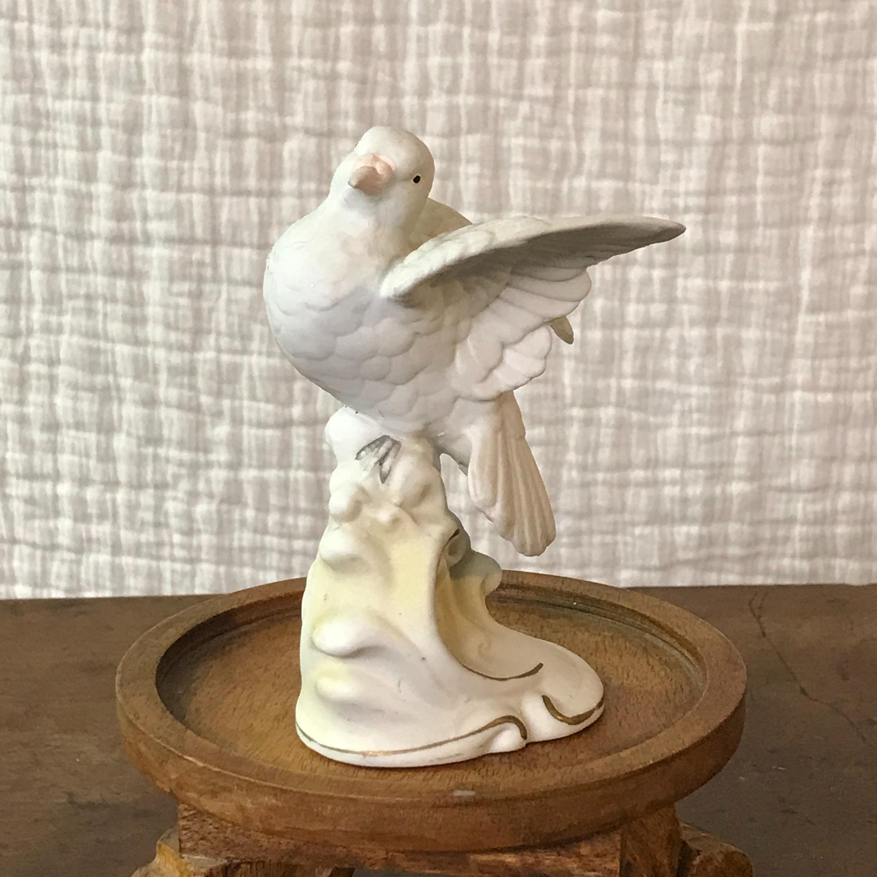 Vintage Lefton White Dove Figurine
