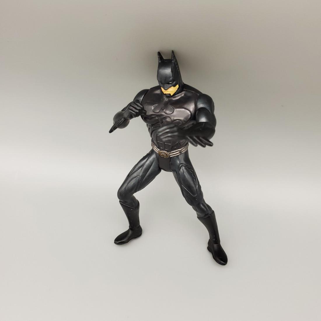 Vintage Batman Action Figure 1995 DC Comics Head and Legs Move 5" Loose