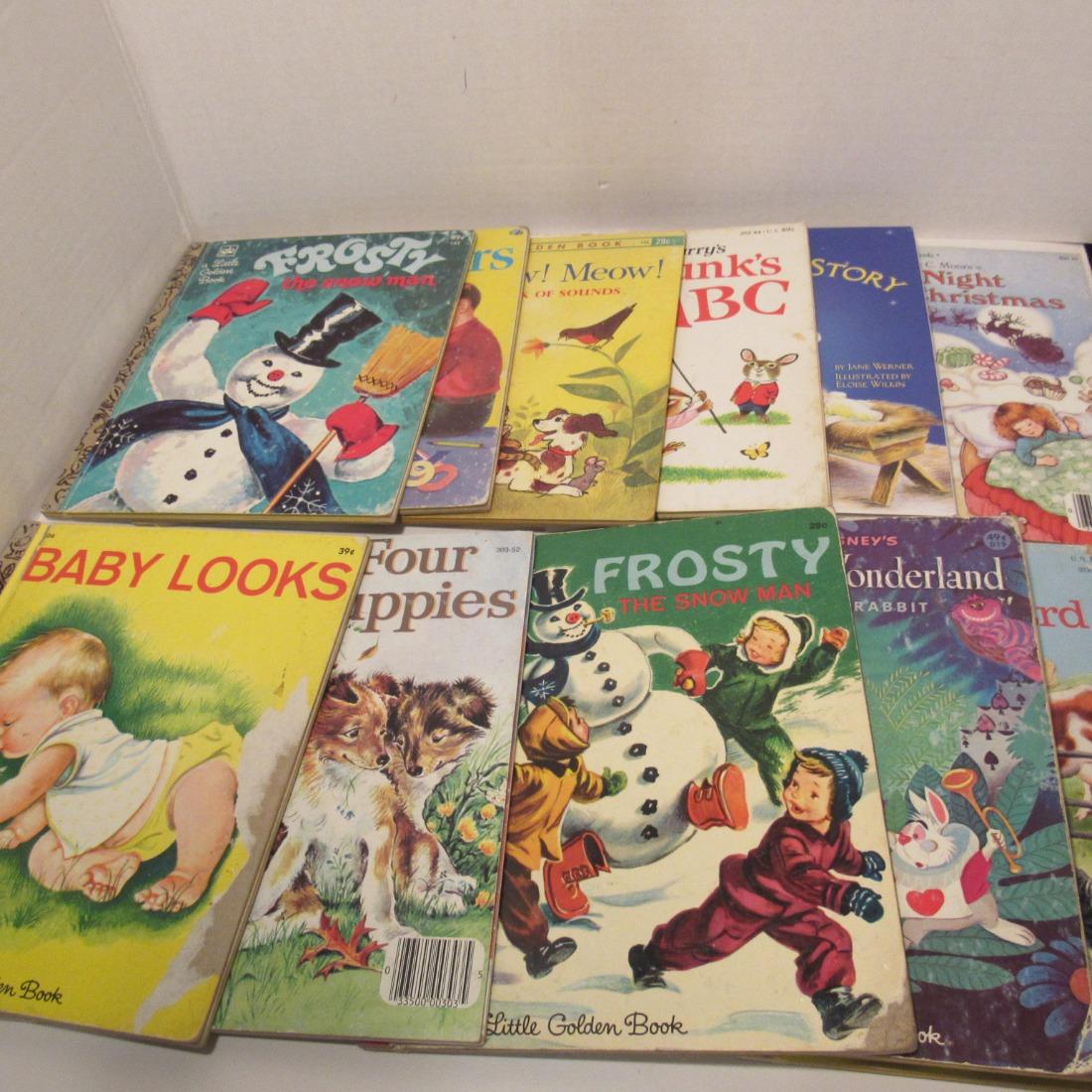 A Little Golden Book Series, Lot Of 12 ( Vintage HB Circa @ 1951/1960 ...