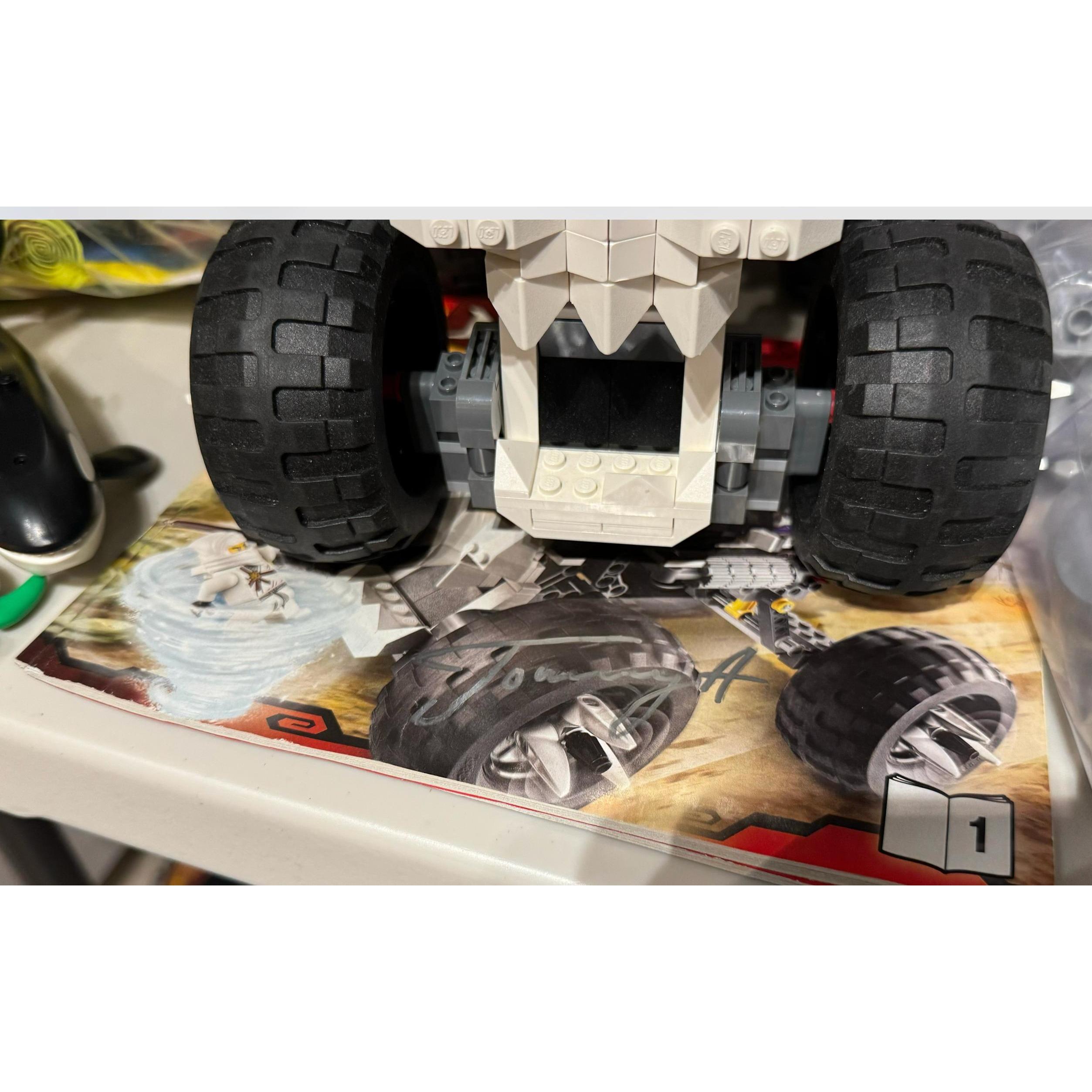 SIGNED Ninjago 2506 Skull Truck (Tommy Andreasen, Ninjago Creator)
