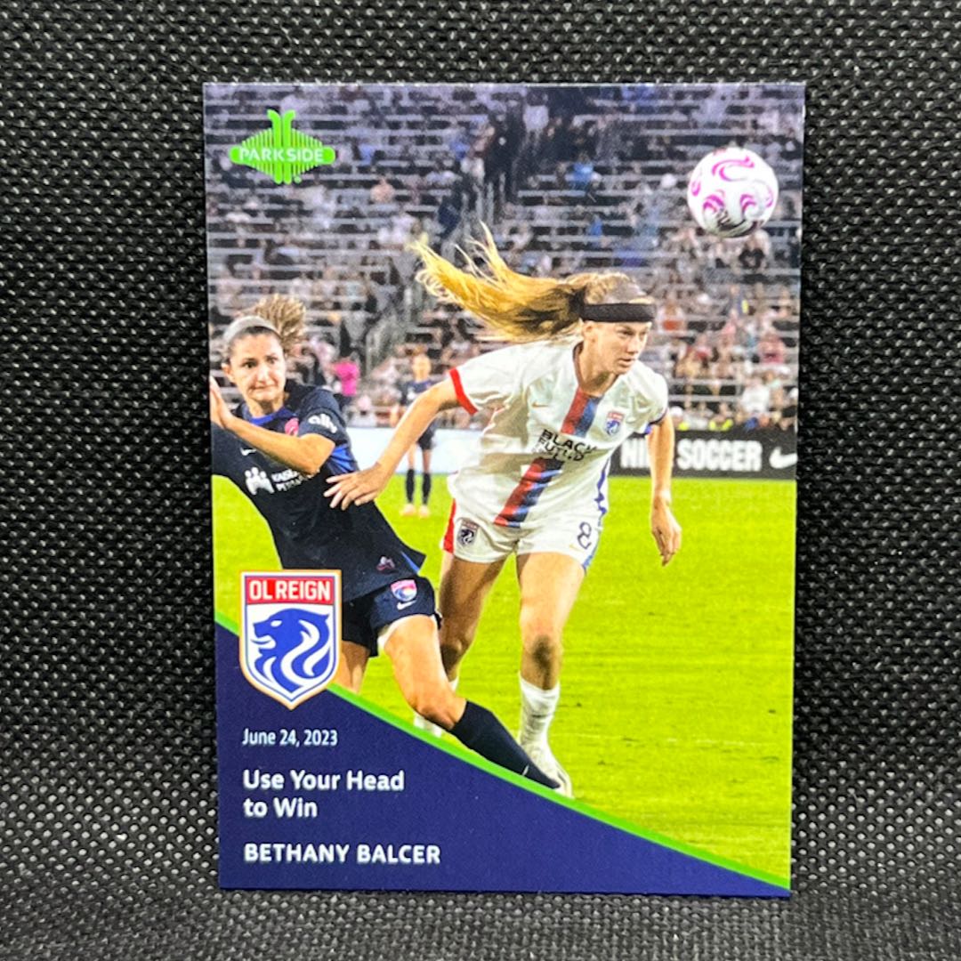 Bethany Balcer 2023 Parkside NWSL Pronto #74 Soccer Card