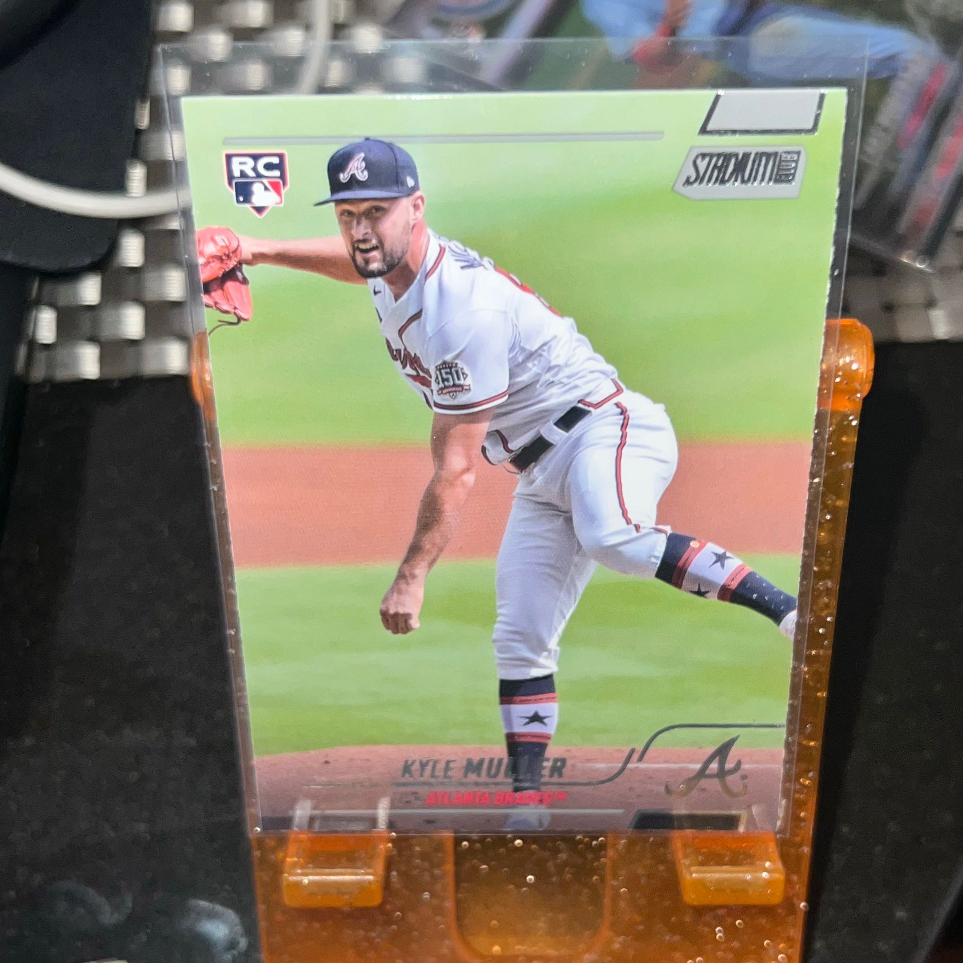 2022 stadium club, Kyle Muller rookie card