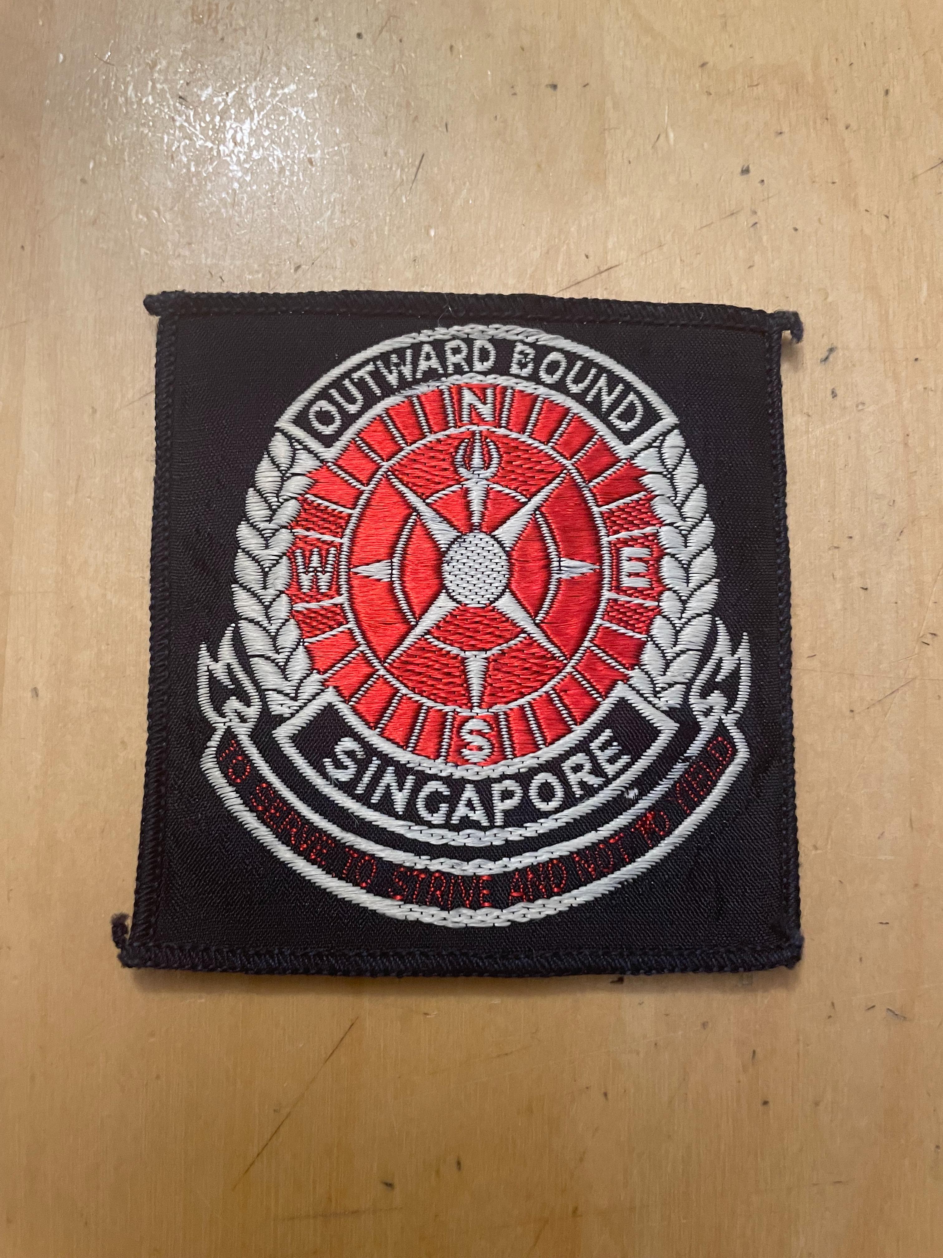 Outward Bound Singapore Patch Compass Travel Survival