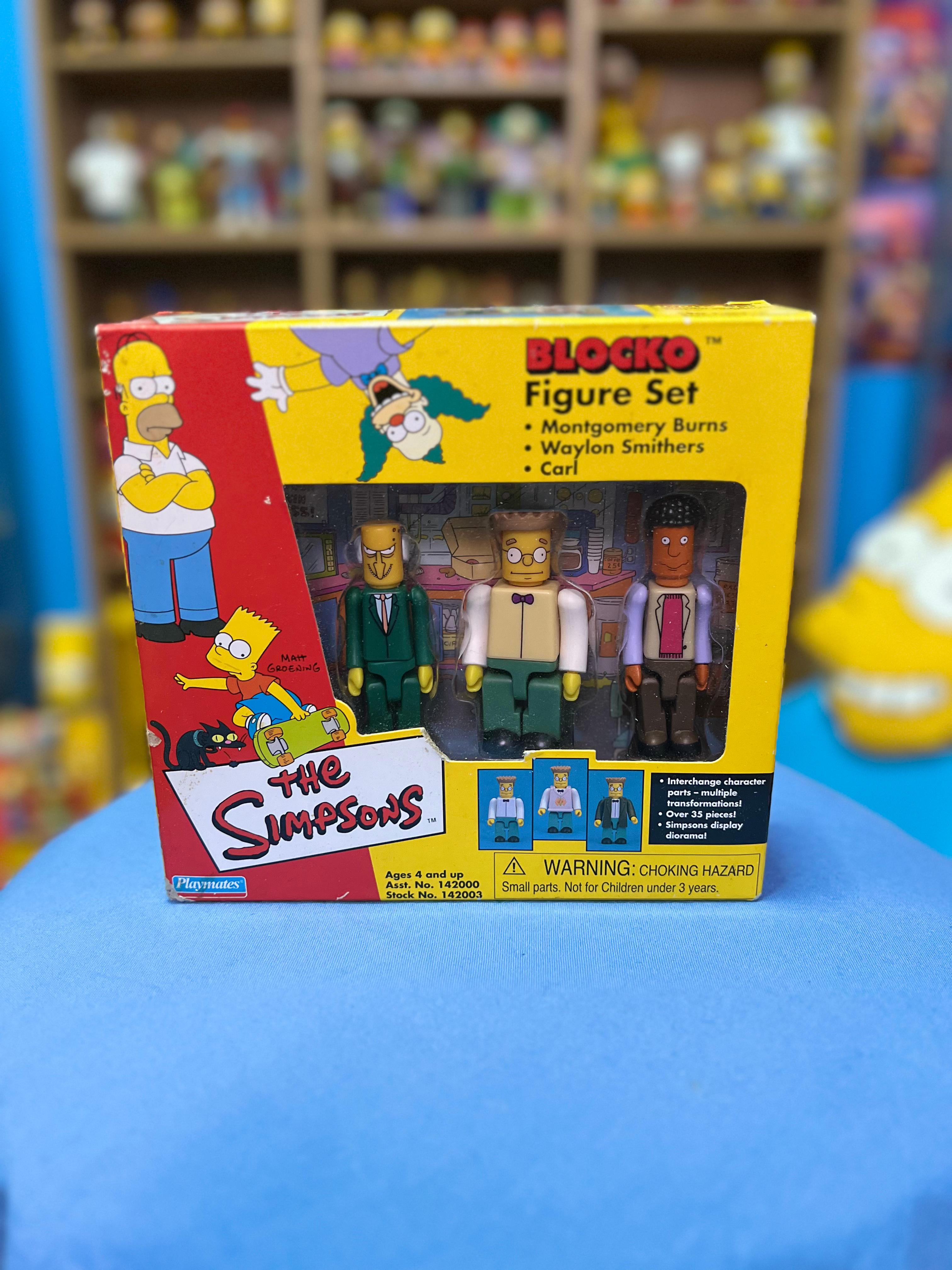 2002 The Simpsons BLOCKO set