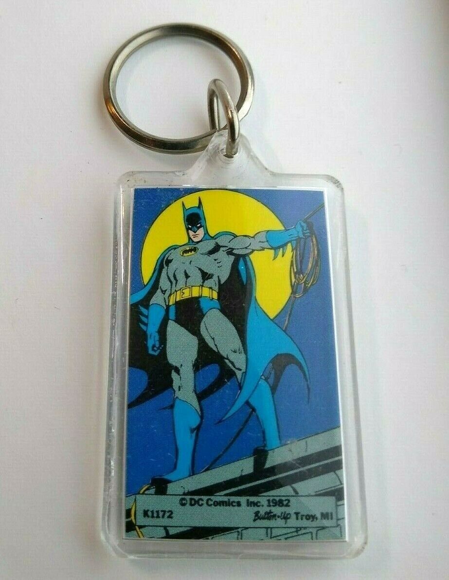 Batman Standing Keychain 1982 Original Licensed Official DC Comics ...