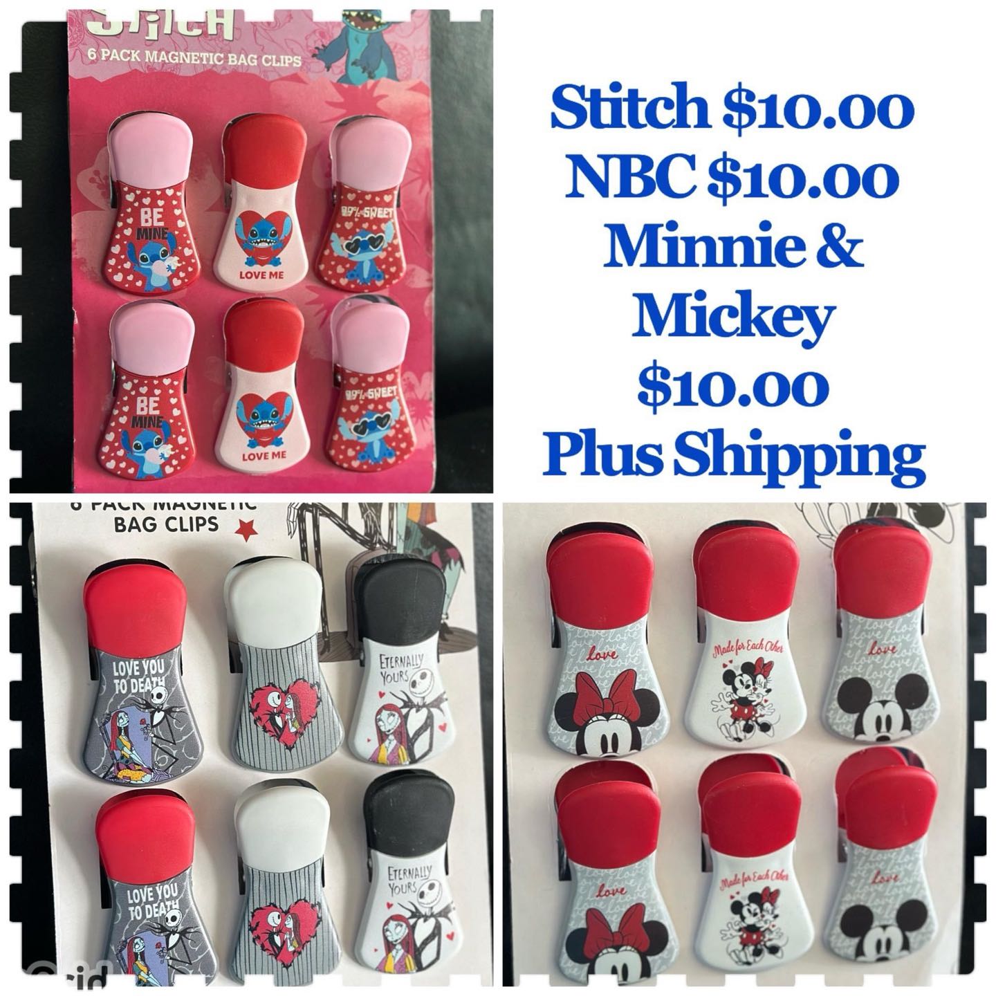 Disney Character clips