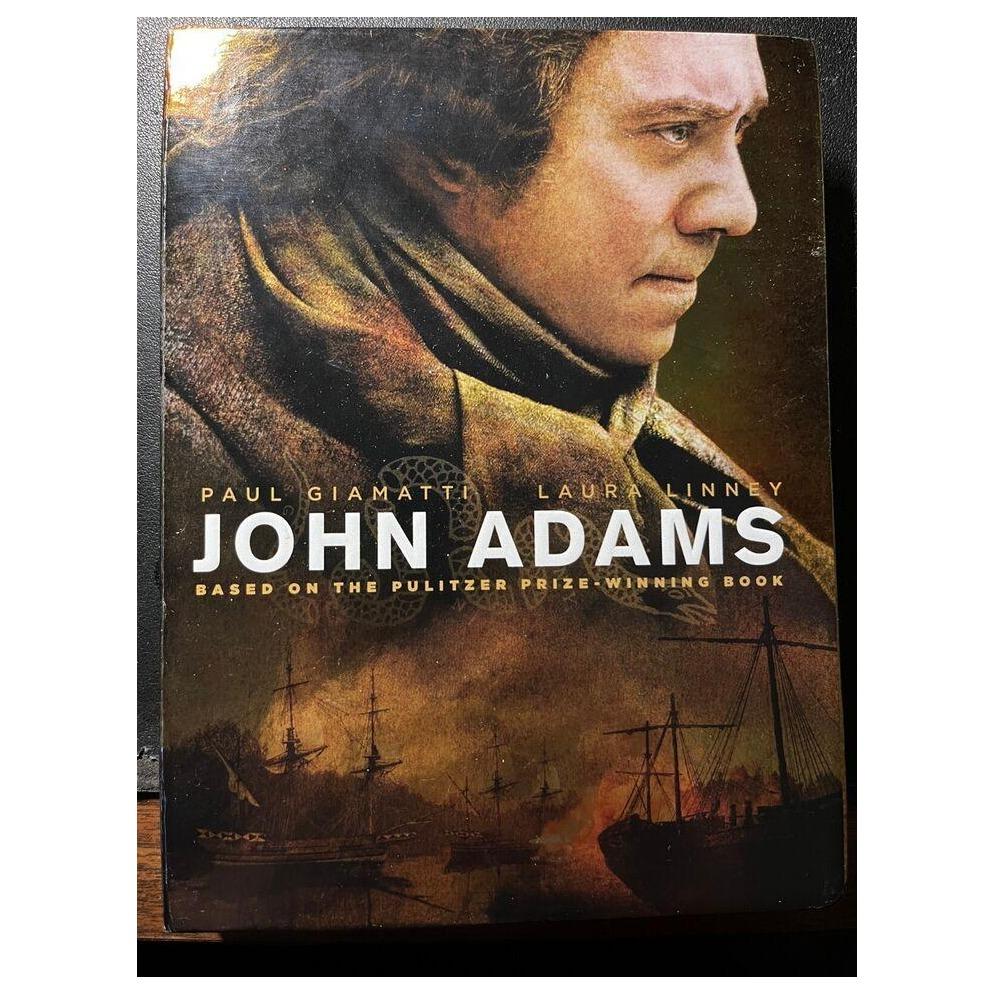 John Adams Mini Series DVD 3-Disc Fold Out Box Set Very Good Paul ...