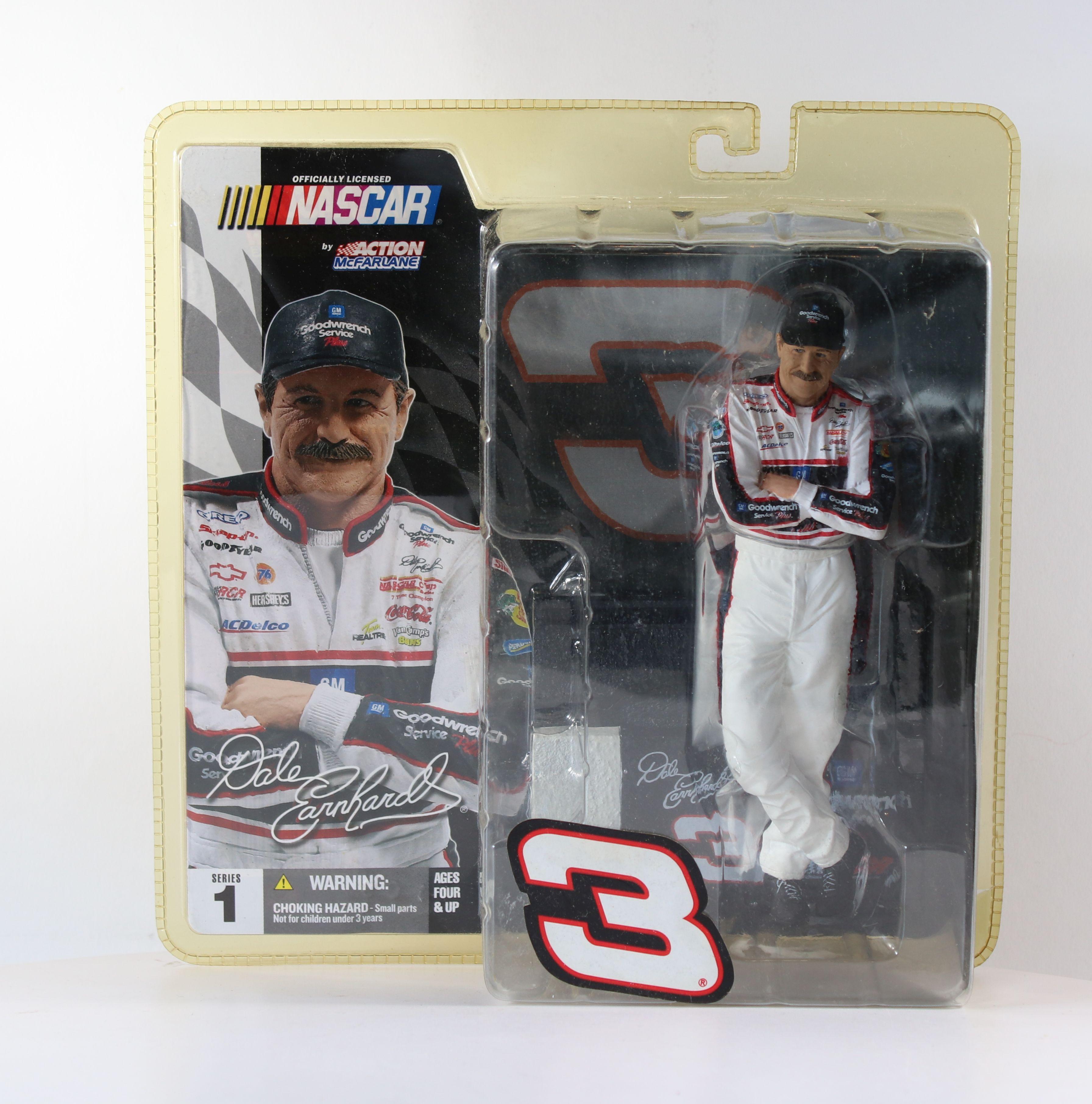 Dale Earnhardt #3 NASCAR Action Figure by McFarlane Series 1 2004 ...