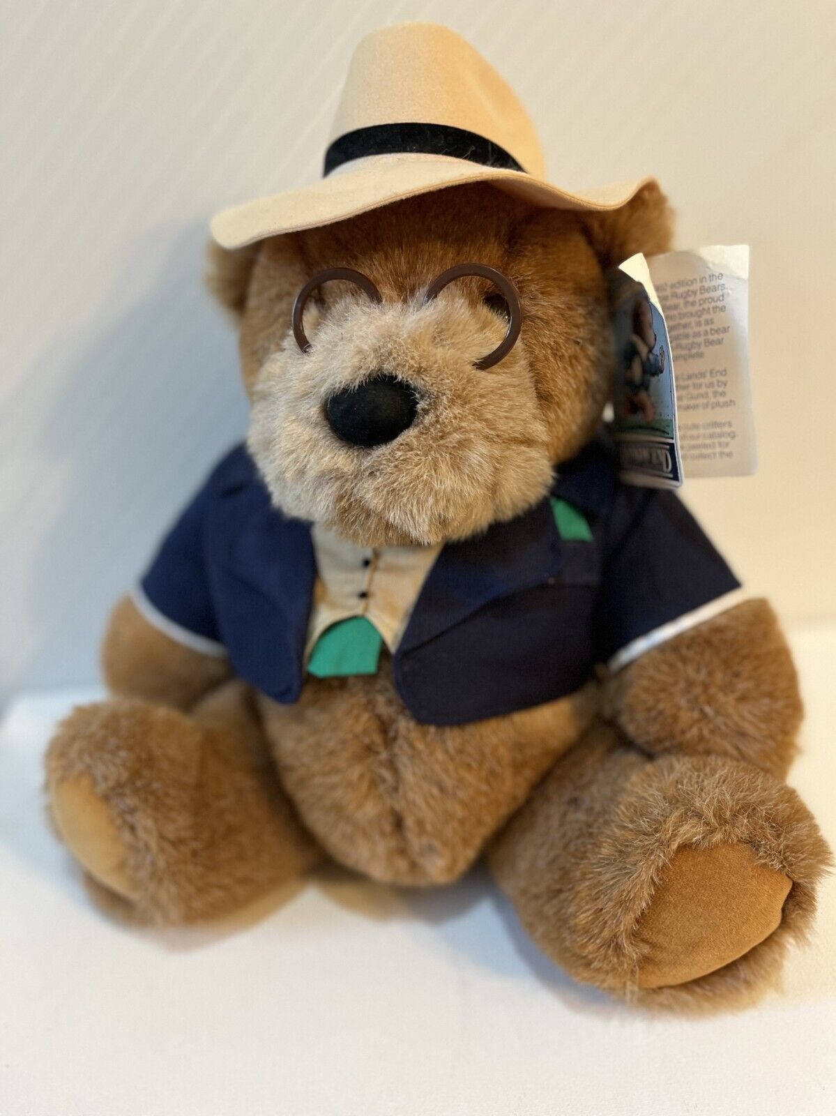 Land's End Gund Big Daddy Bear 1992 Rugby Bears
