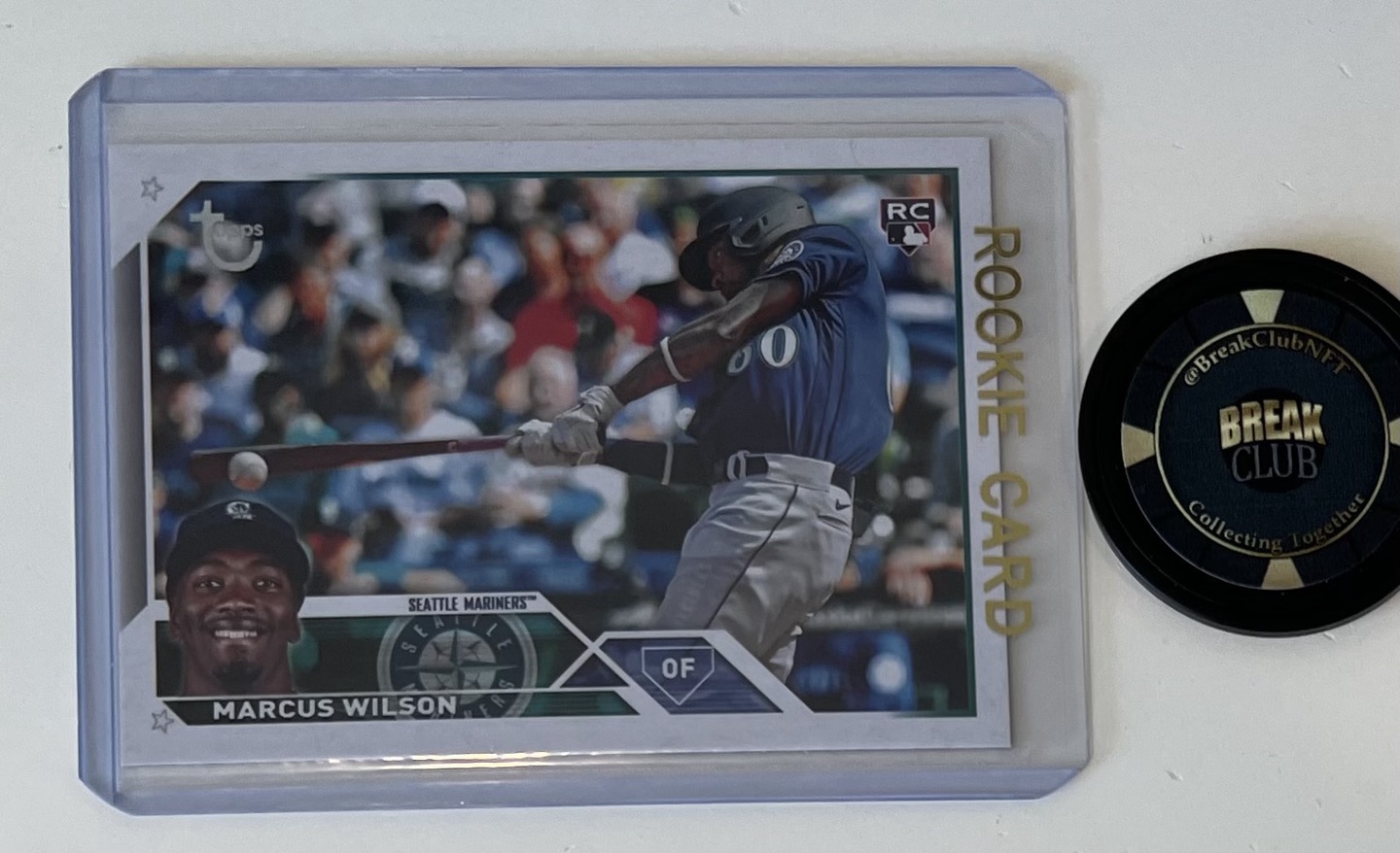 Marcus Wilson RC Vintage Stock /99 Seattle Mariners