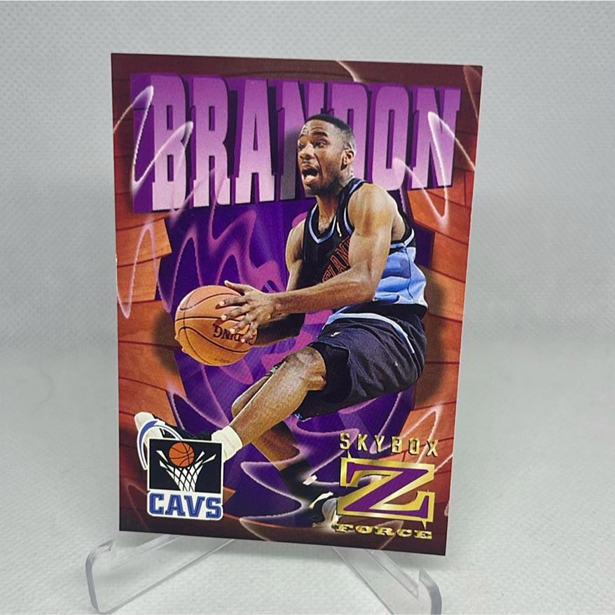 1996-97 SkyBox Z-Force Base Terrell Brandon 15 Cleveland Cavaliers