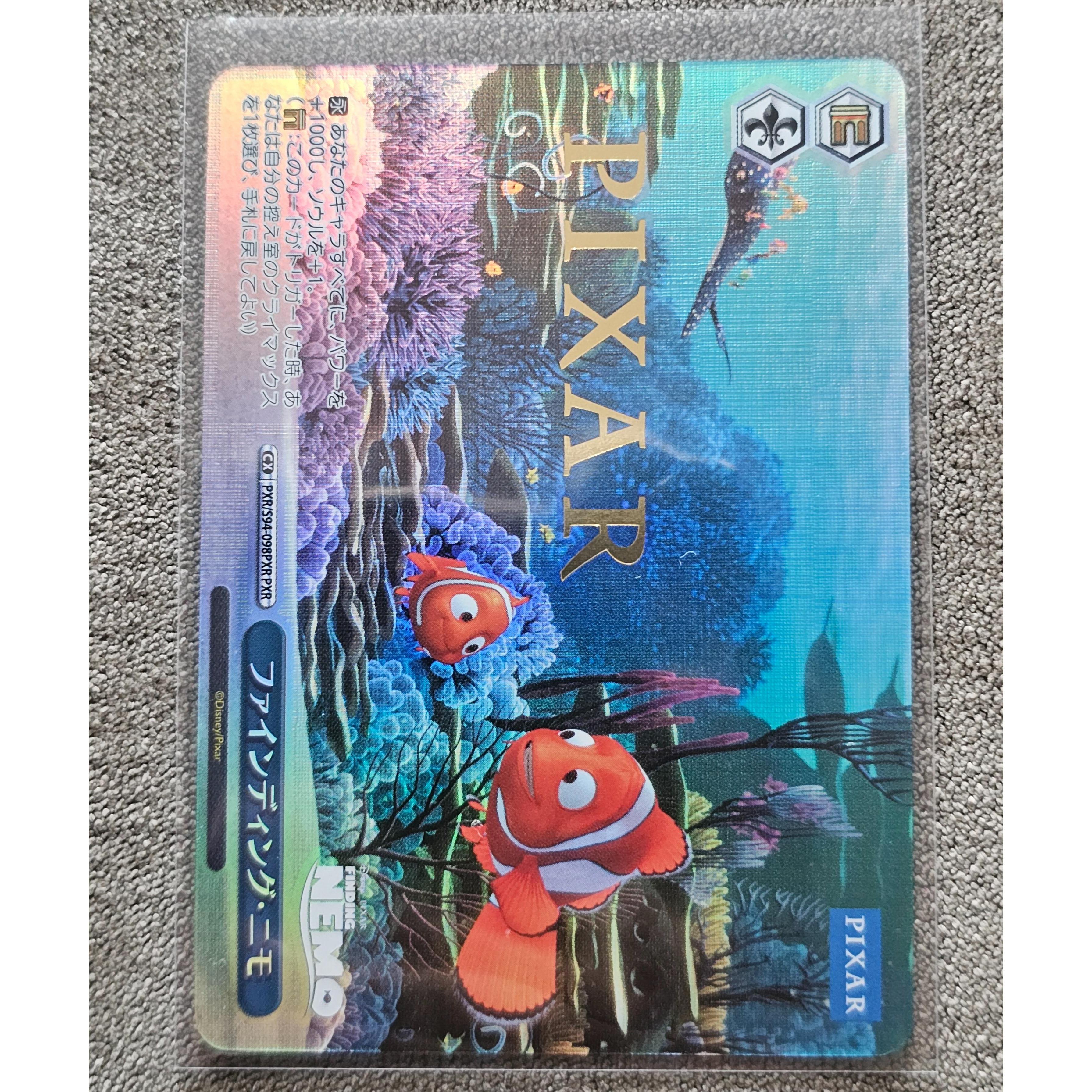 Weiss Schwarz Pixar Finding Nemo Pixar Gold Stamp