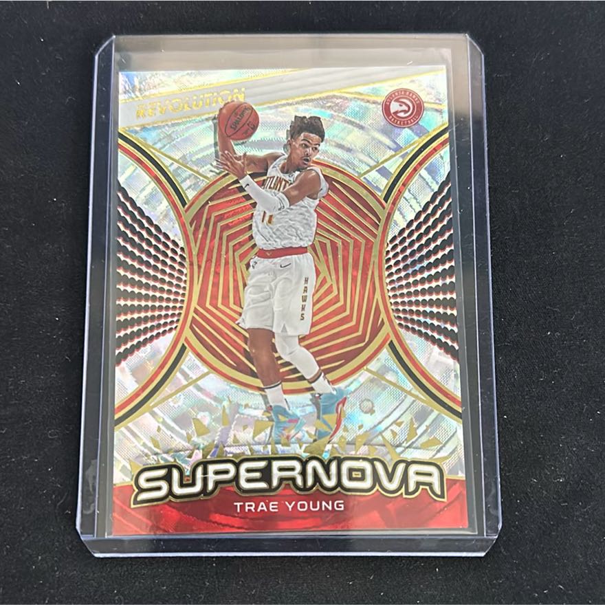 2020-21 Panini Revolution Supernova Fractal Trae Young