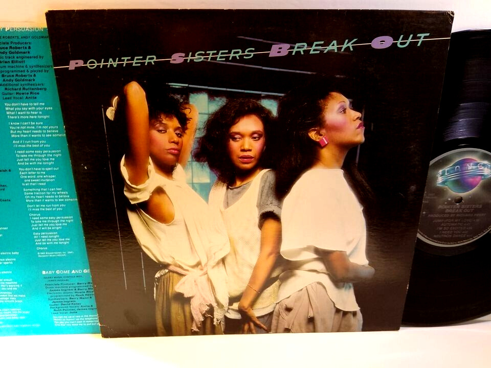 Pointer Sisters Break Out Vinyl LP Record Album Jump For My Love I'm So Excited