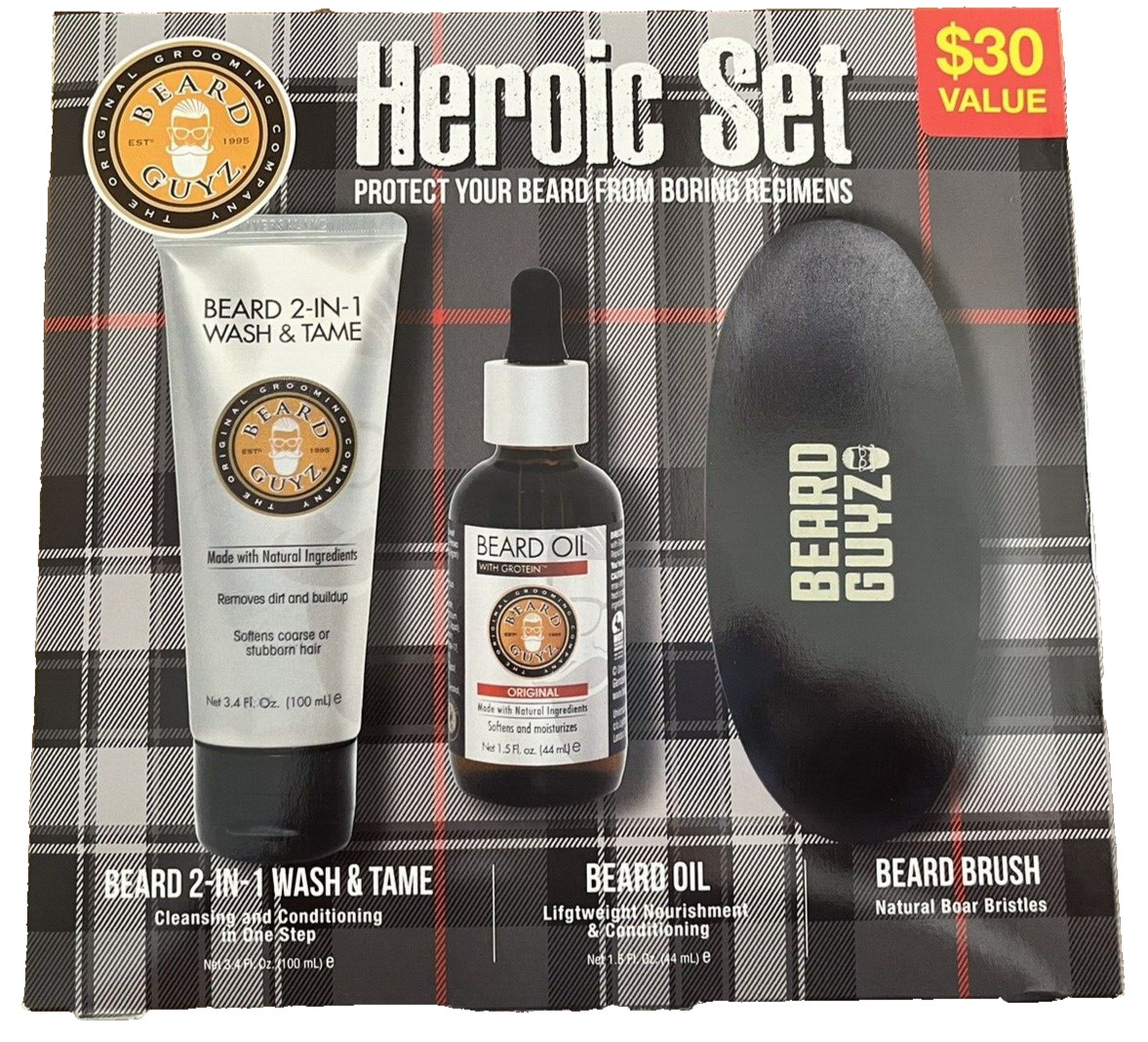 Beard Guyz Heroic Set Three Piece Set