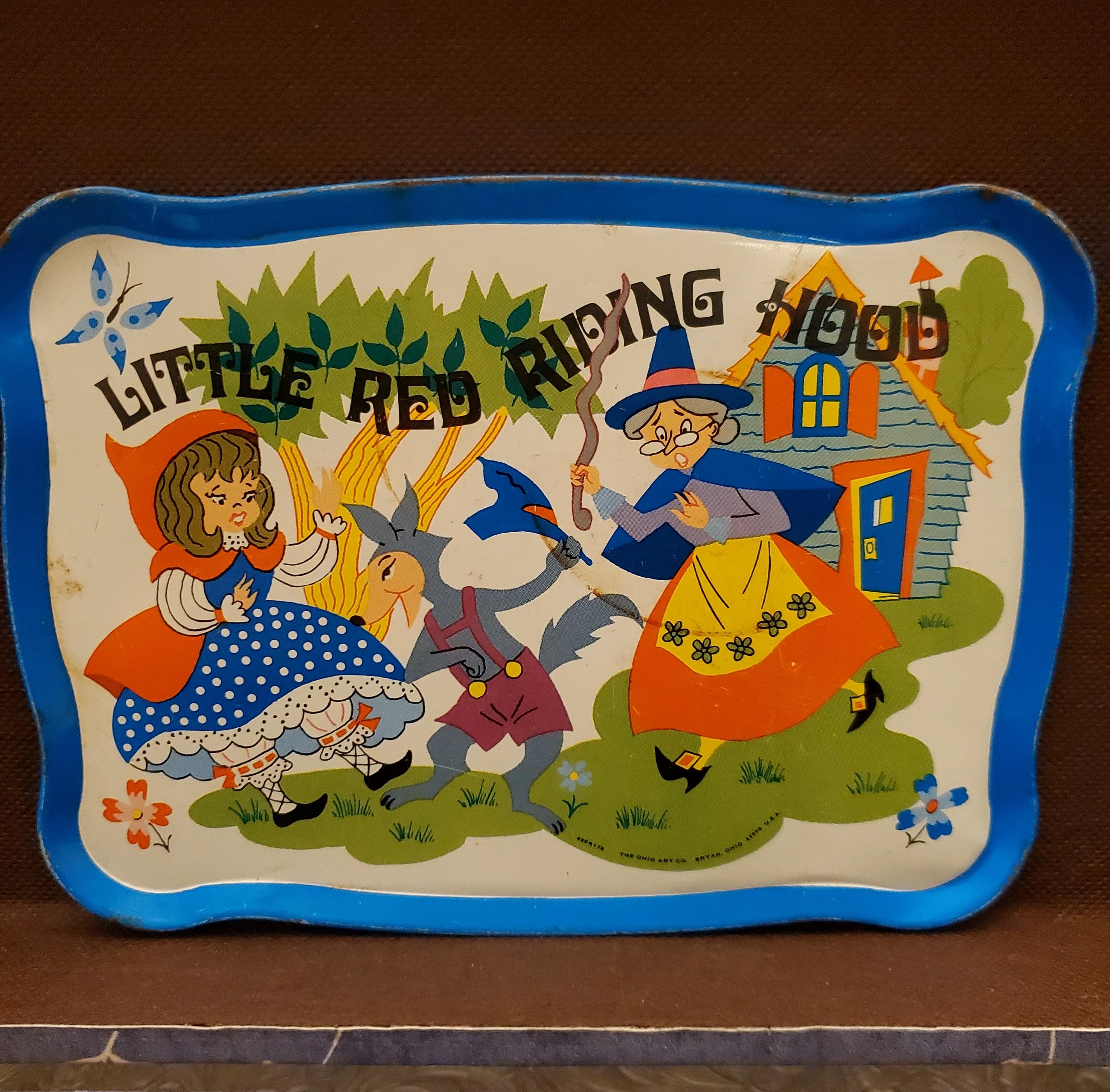 Little Red Riding Hood Tin Tray