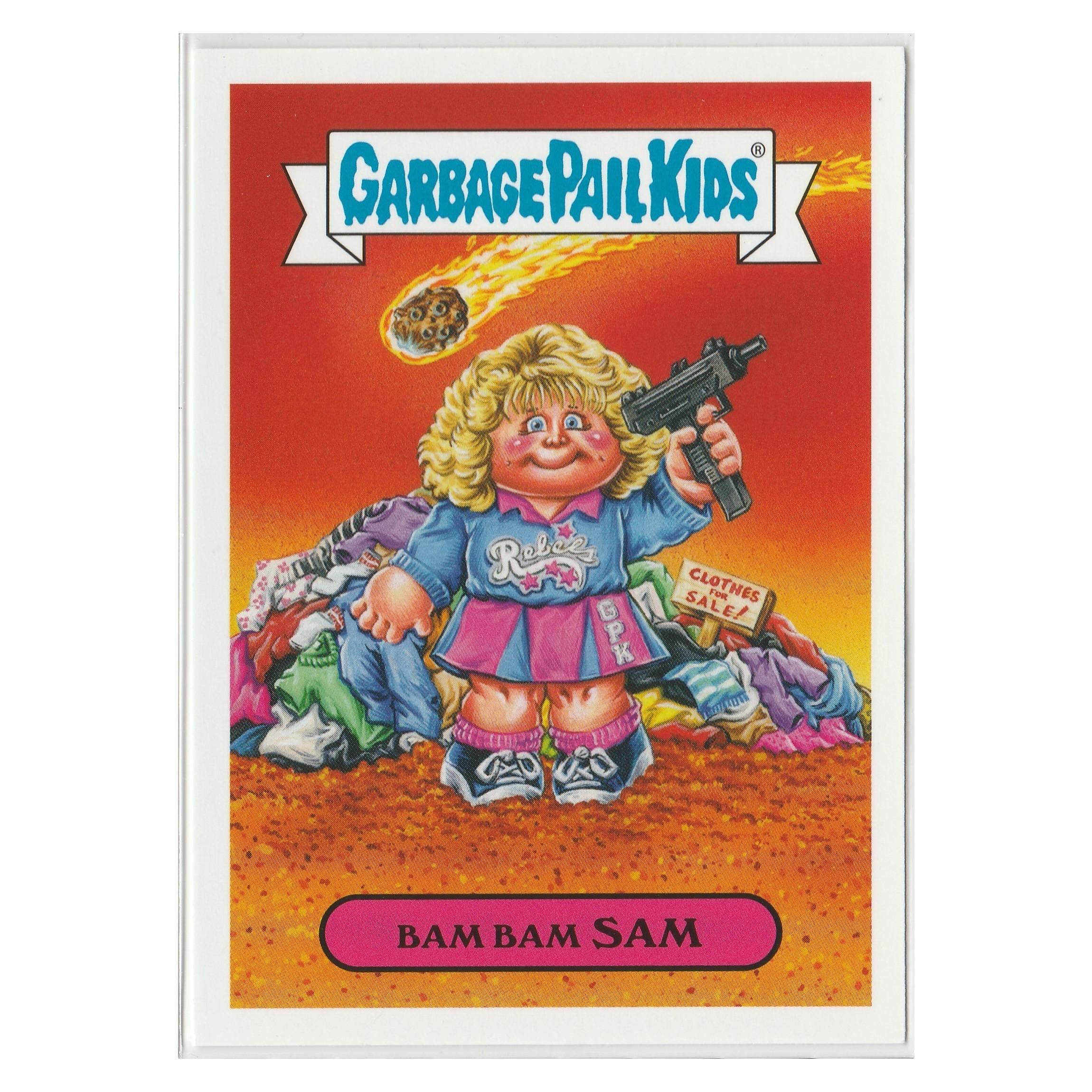 Garbage Pail Kids Bam Bam Sam Cult Horror Sticker #12b of 20 2019 ...