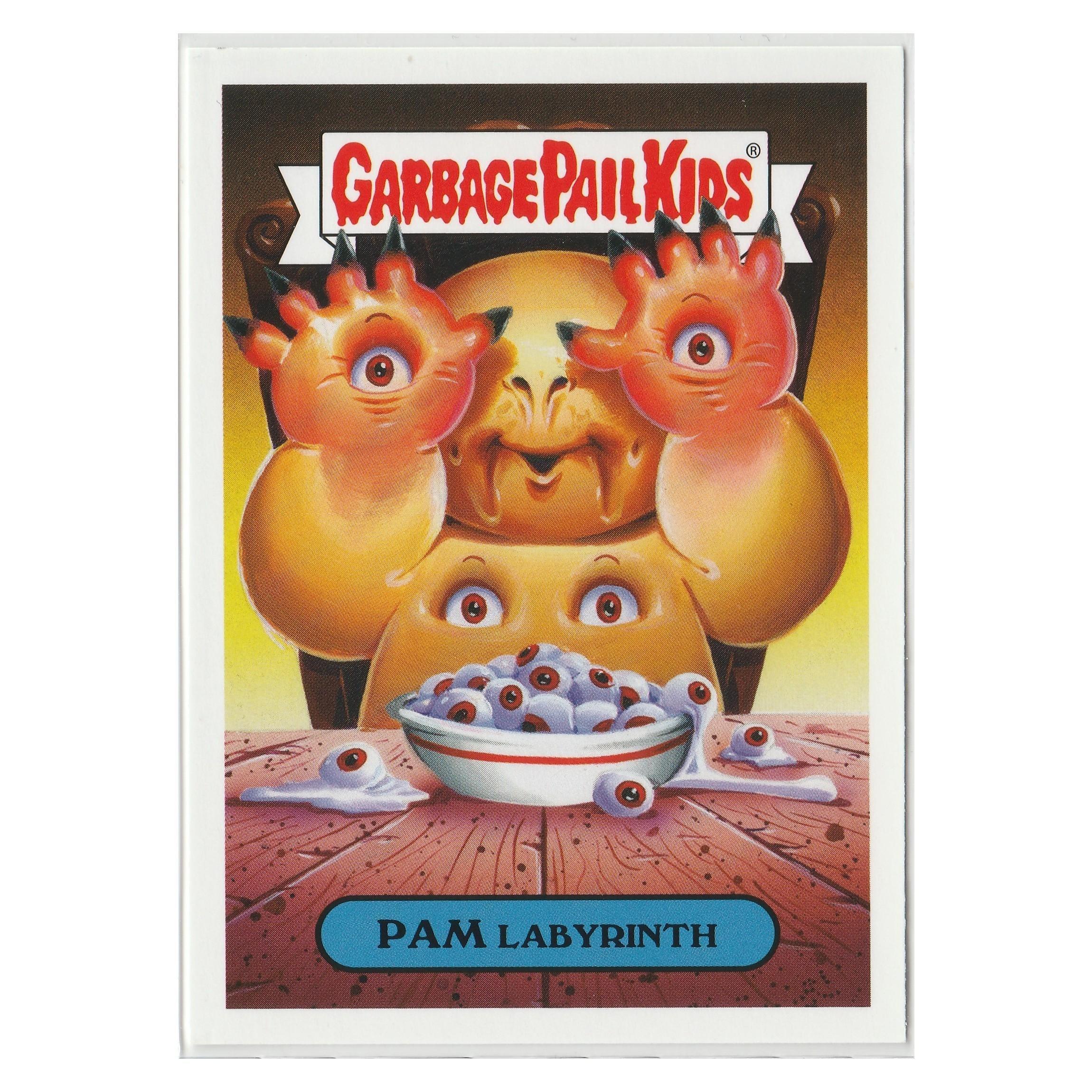 Garbage Pail Kids Pam Labyrinth Modern Horror Sticker #8a of 15 2019 ...