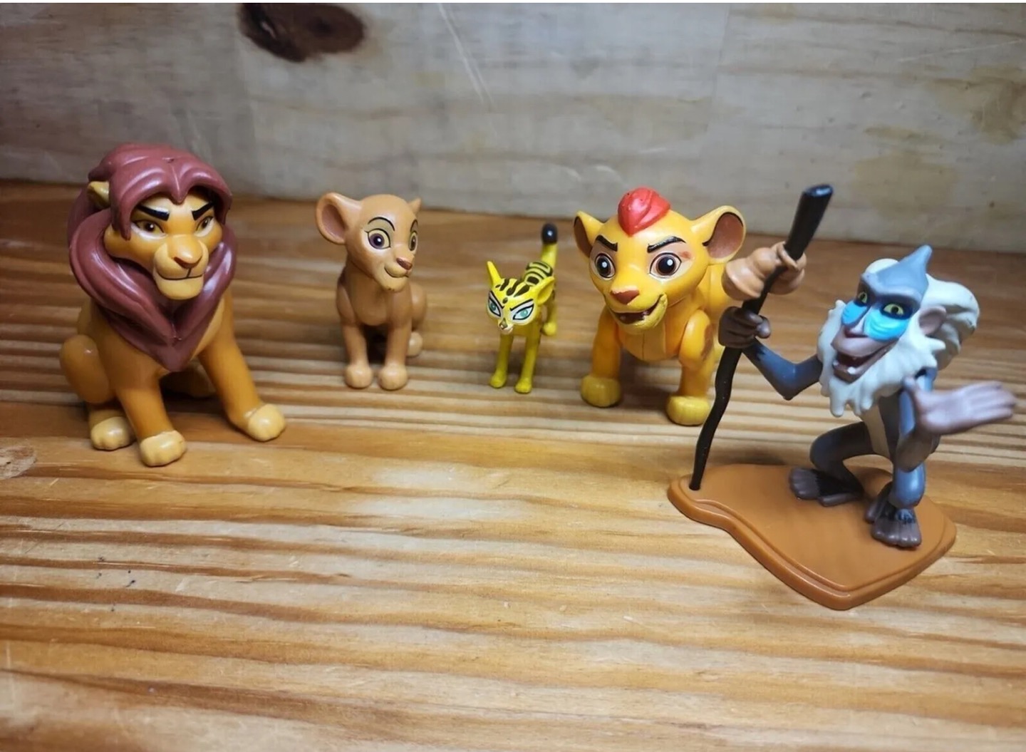 DISNEY LION KING SIMBA PVC POSEABLE ACTION FIGURE Lot of 5