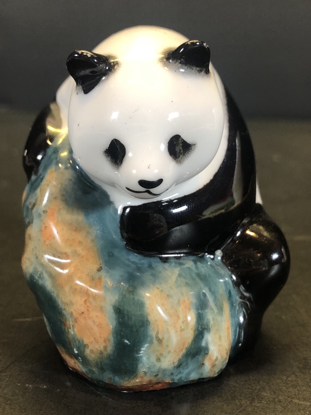Porcelain Panda Figurine